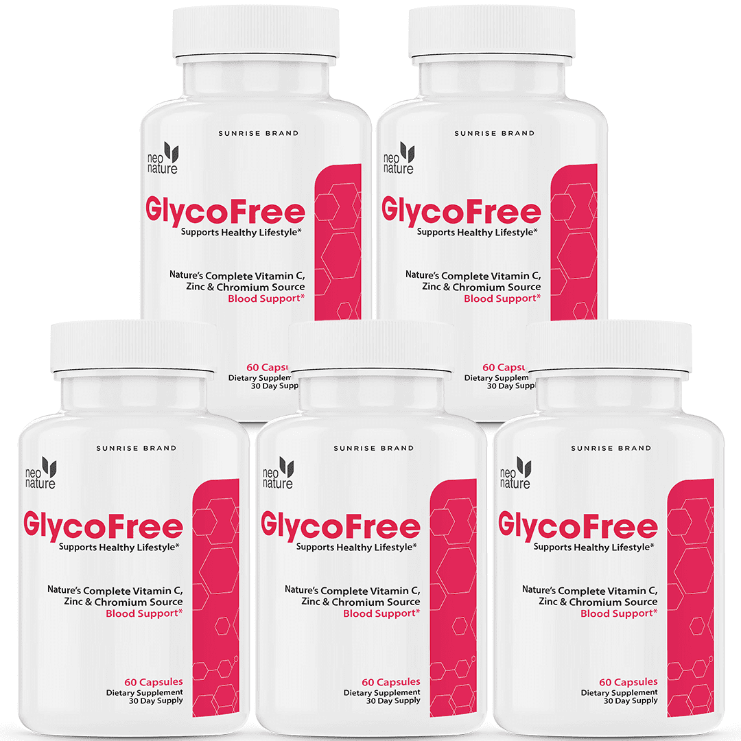 Glycofree Glycogen Blood Vessel Cleaner - Promotes Healthy Vessels - 5 ...