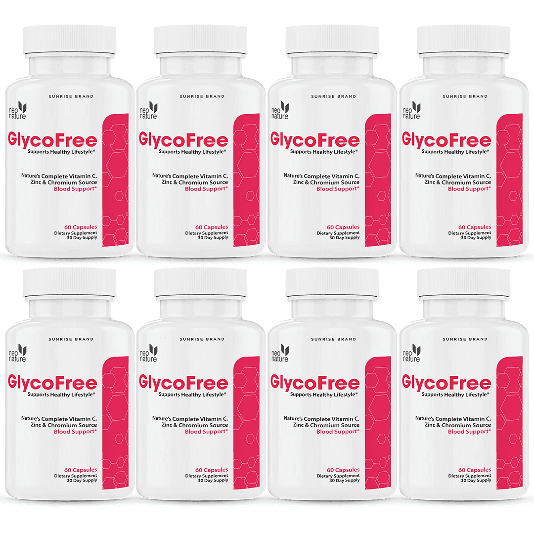 Glycofree Glycogen Blood Vessel Cleaner - Promotes Healthy Vessels - 8 ...