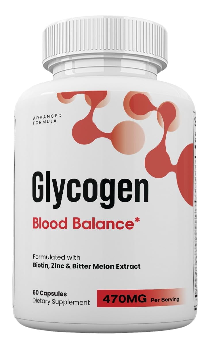 Glycogen Blood Balance Premium Formula, Glycogen Capsules - Walmart.com