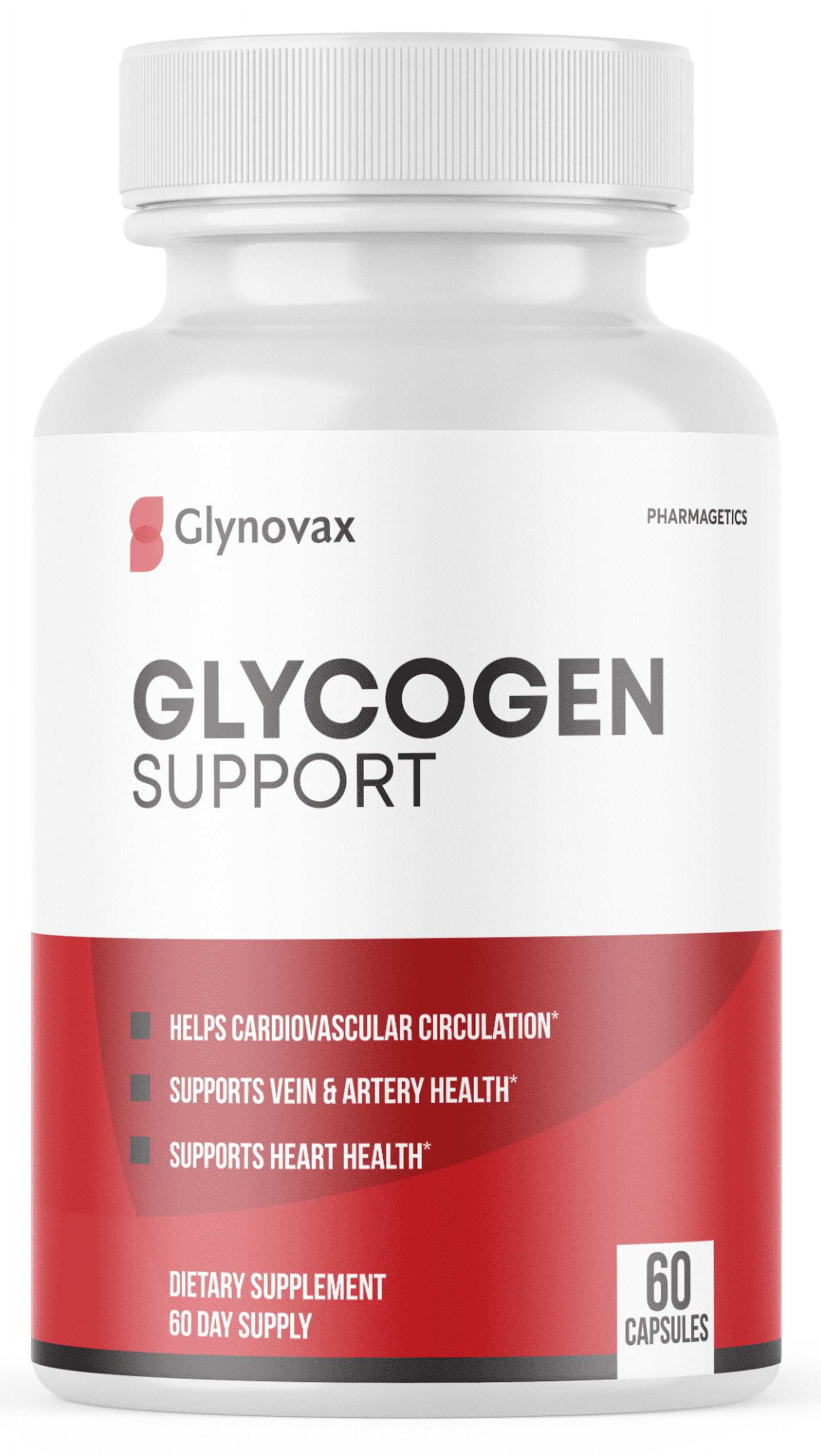 Glycogen Blood Sugar Support Pills Advanced Glynovax Formula - 60 Capsules - Walmart.com