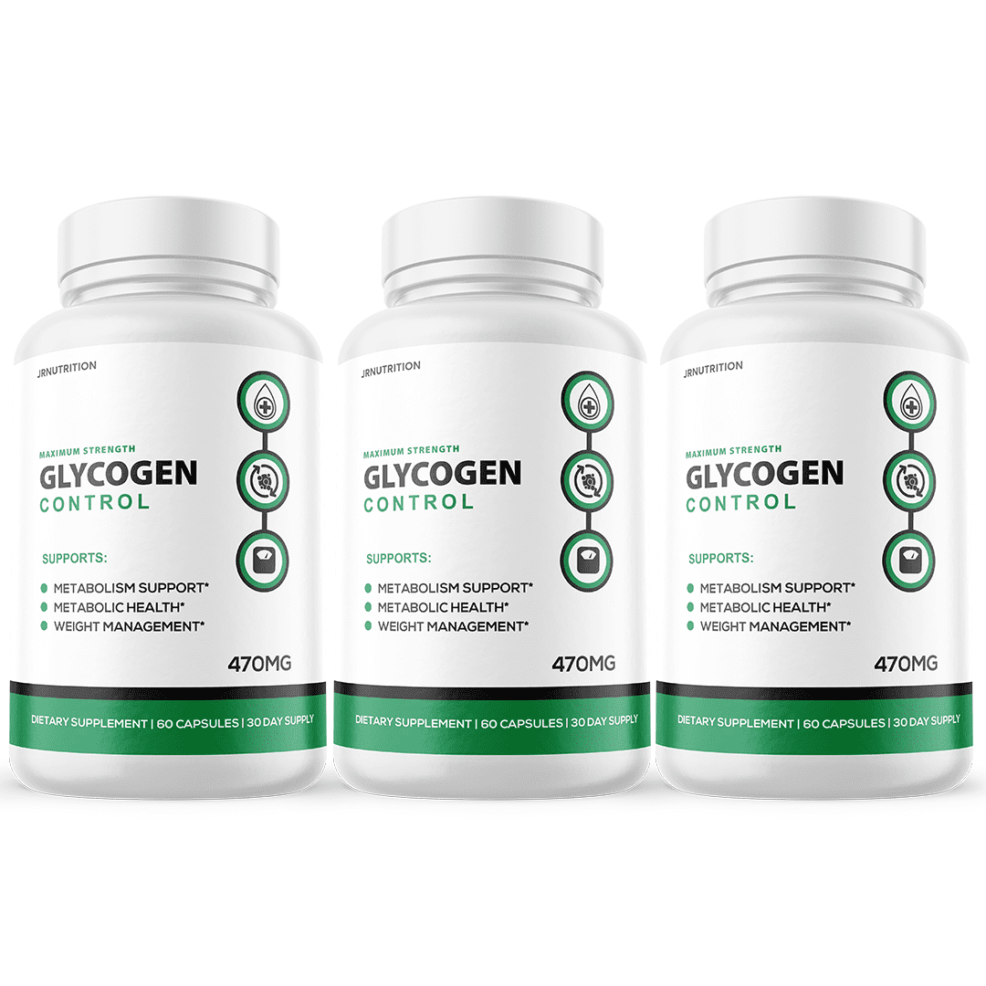 Glycogen Control Blood Capsules, Blood Sugar Control Pills - 3 Bottles ...