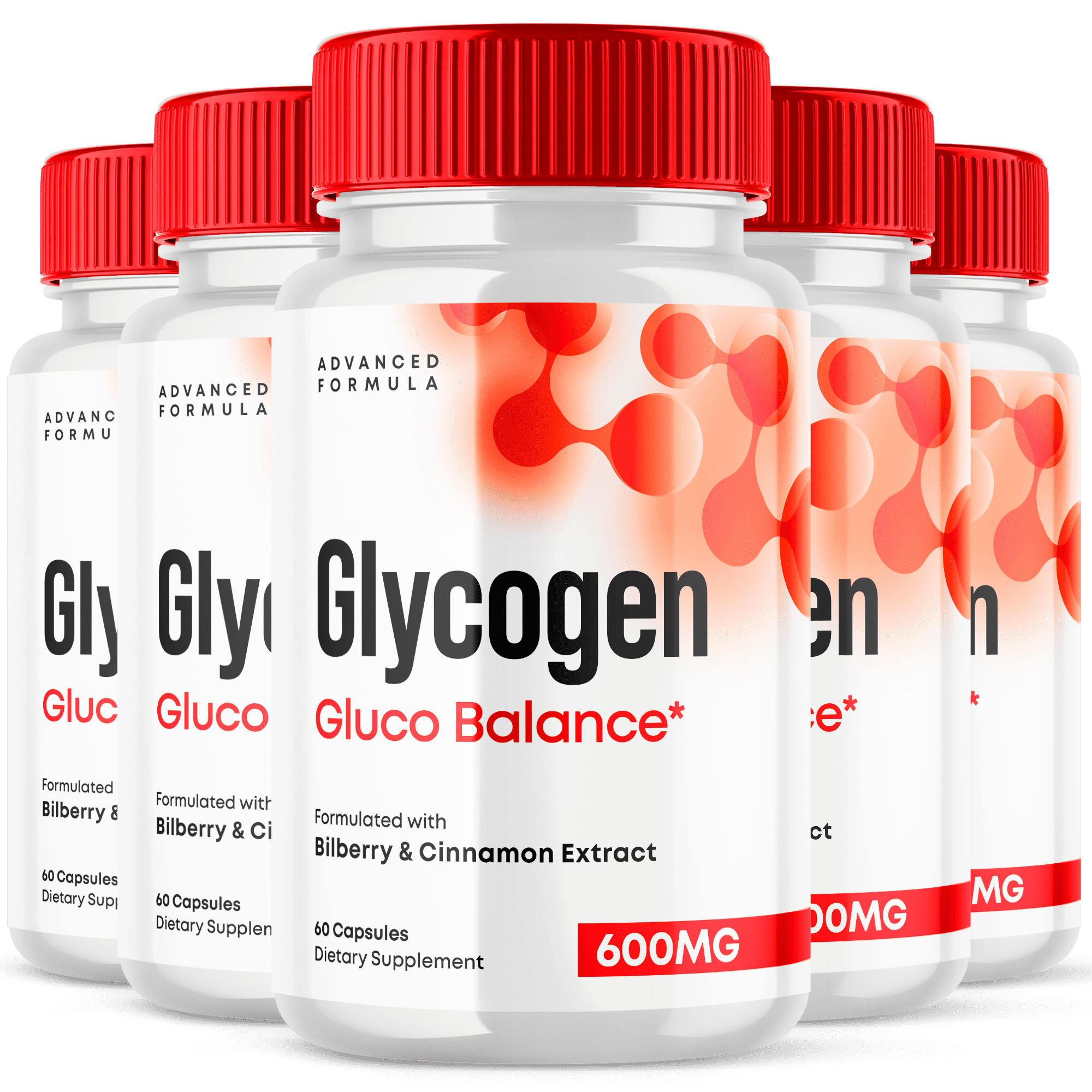 Glycogen Gluco Balance Complex Capsules Natural Support Formula 300 ...