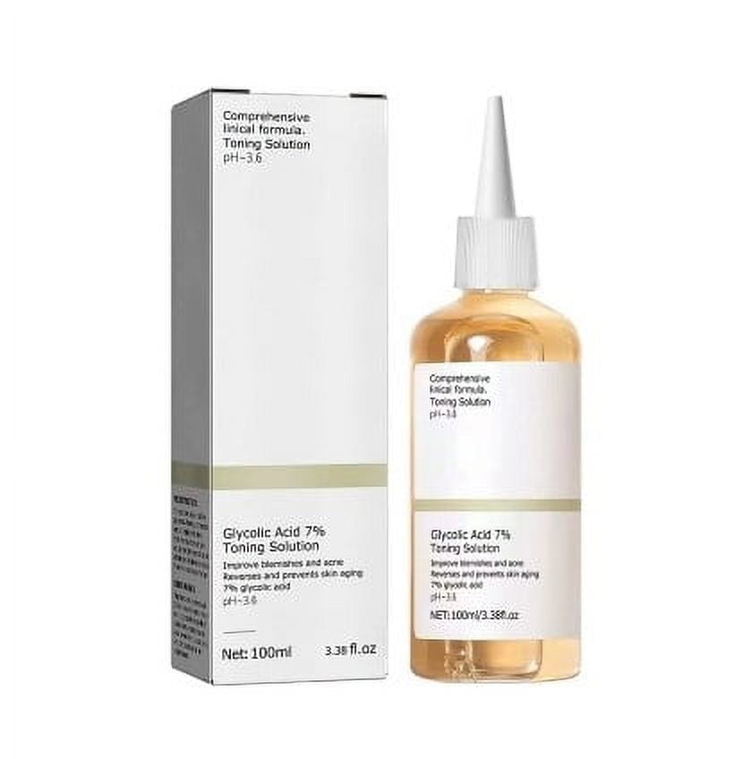 Glycolic Acid 7% Toner, Glycolic Acid 7% Toning Solution, Wrinkle ...
