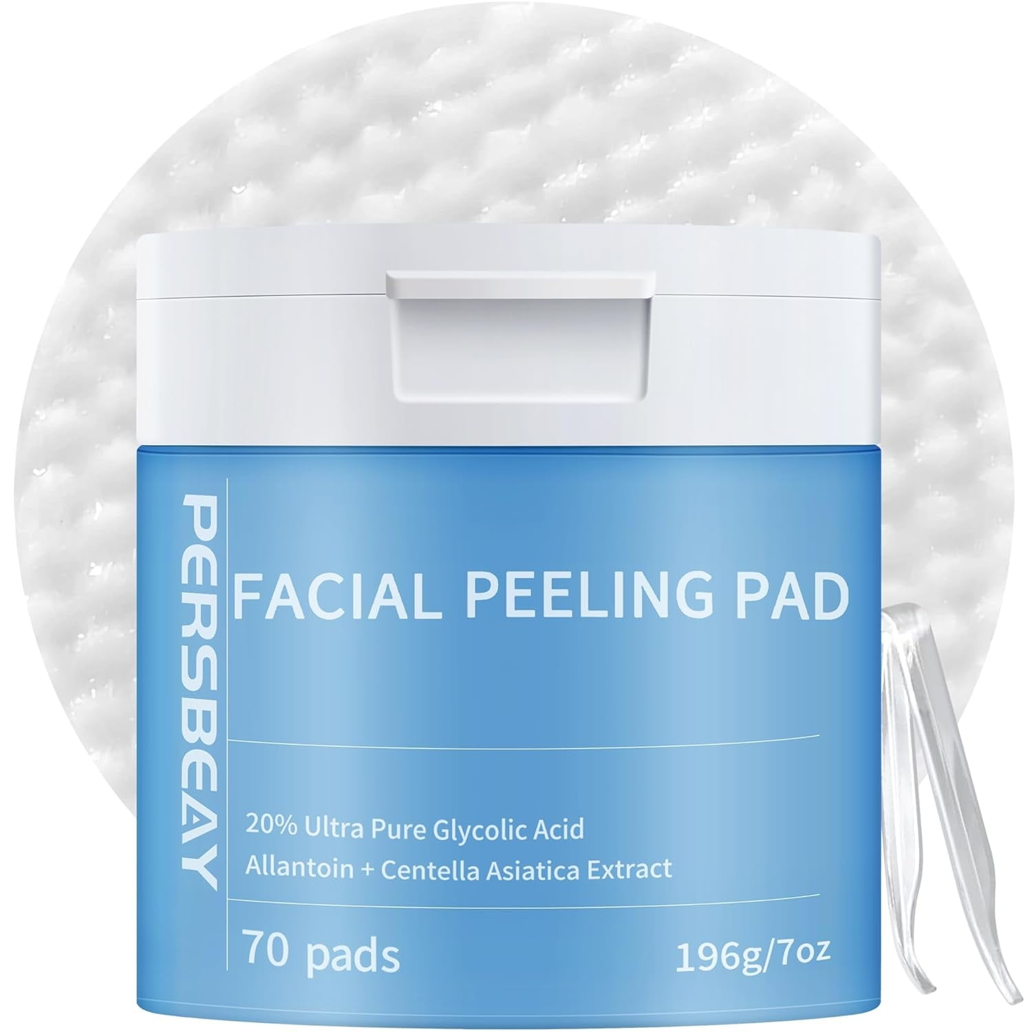 Glycolic Acid Pads, Exfoliating Toner Pads For Facial Radiance, Dual ...