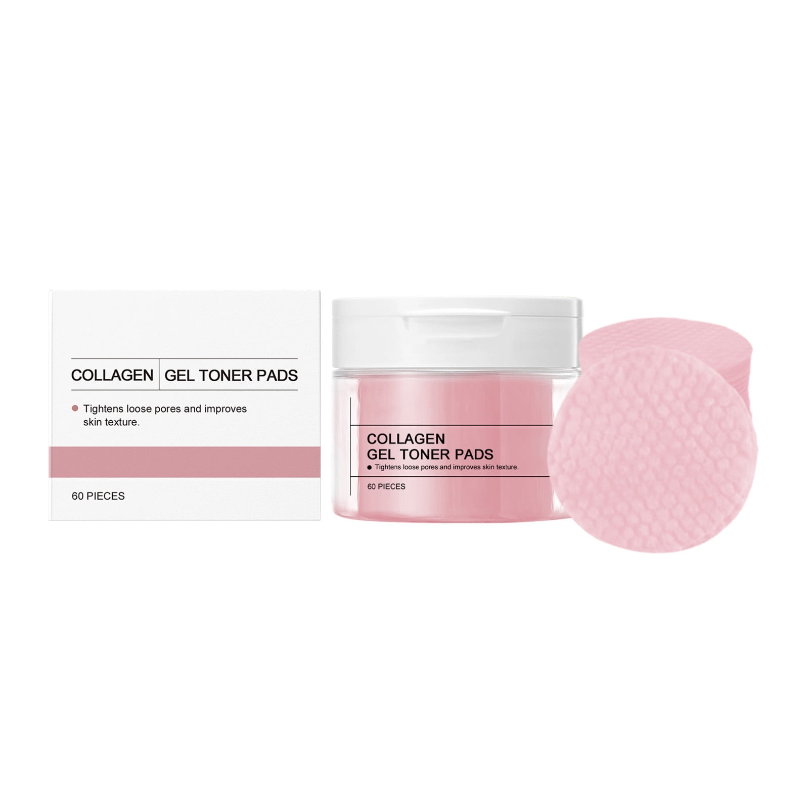 Glycolic Acid Pads, Exfoliating Toner Pads for Facial Radiance, Dual ...