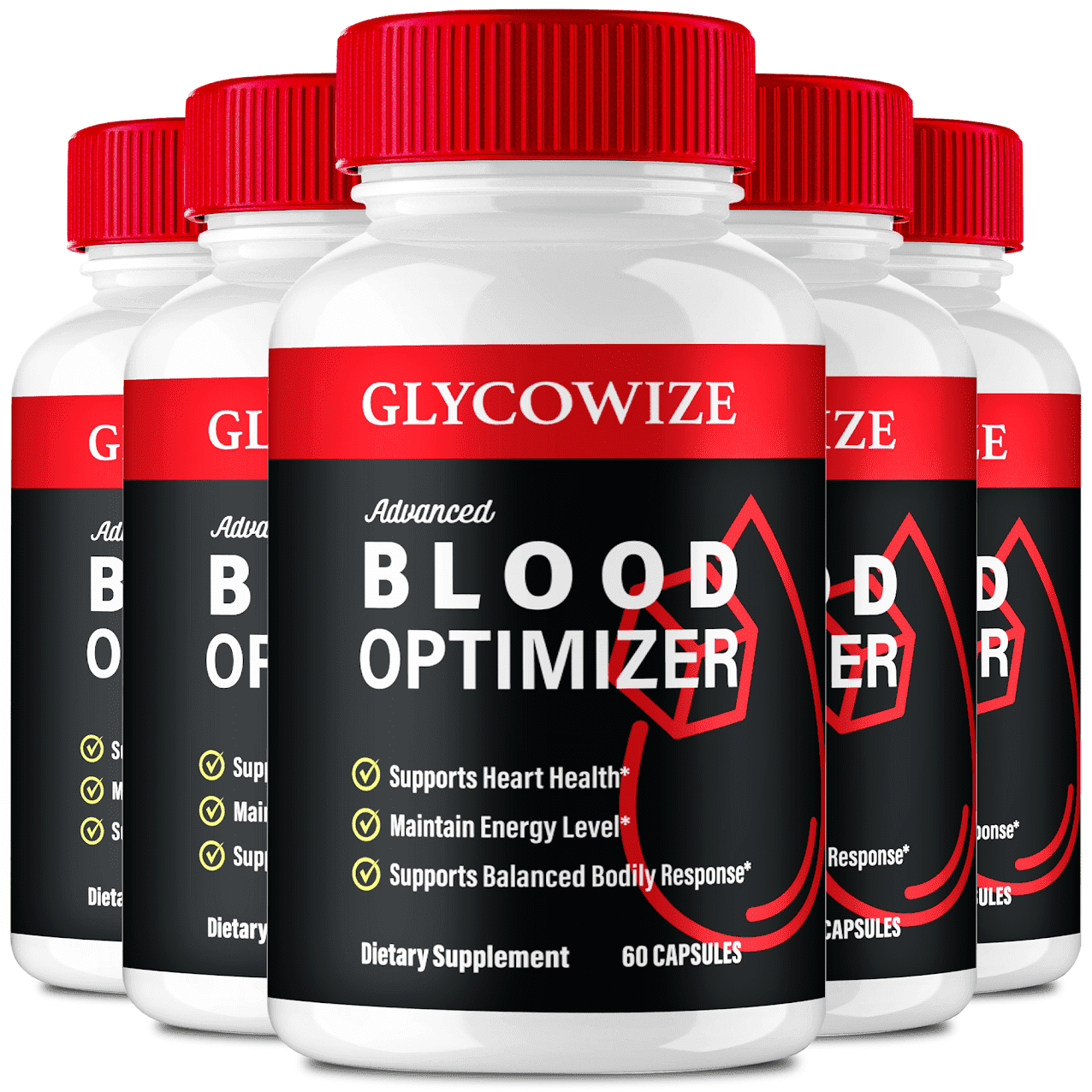 Glycowize Blood Optimizer Capsules, Premium Formula for Healthy ...