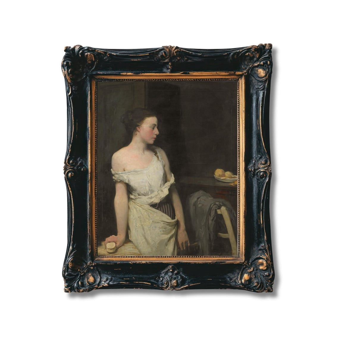 Glyn Philpot Girl At Her Tet - Vintage Portrait Art Poster UNFRAMED ...
