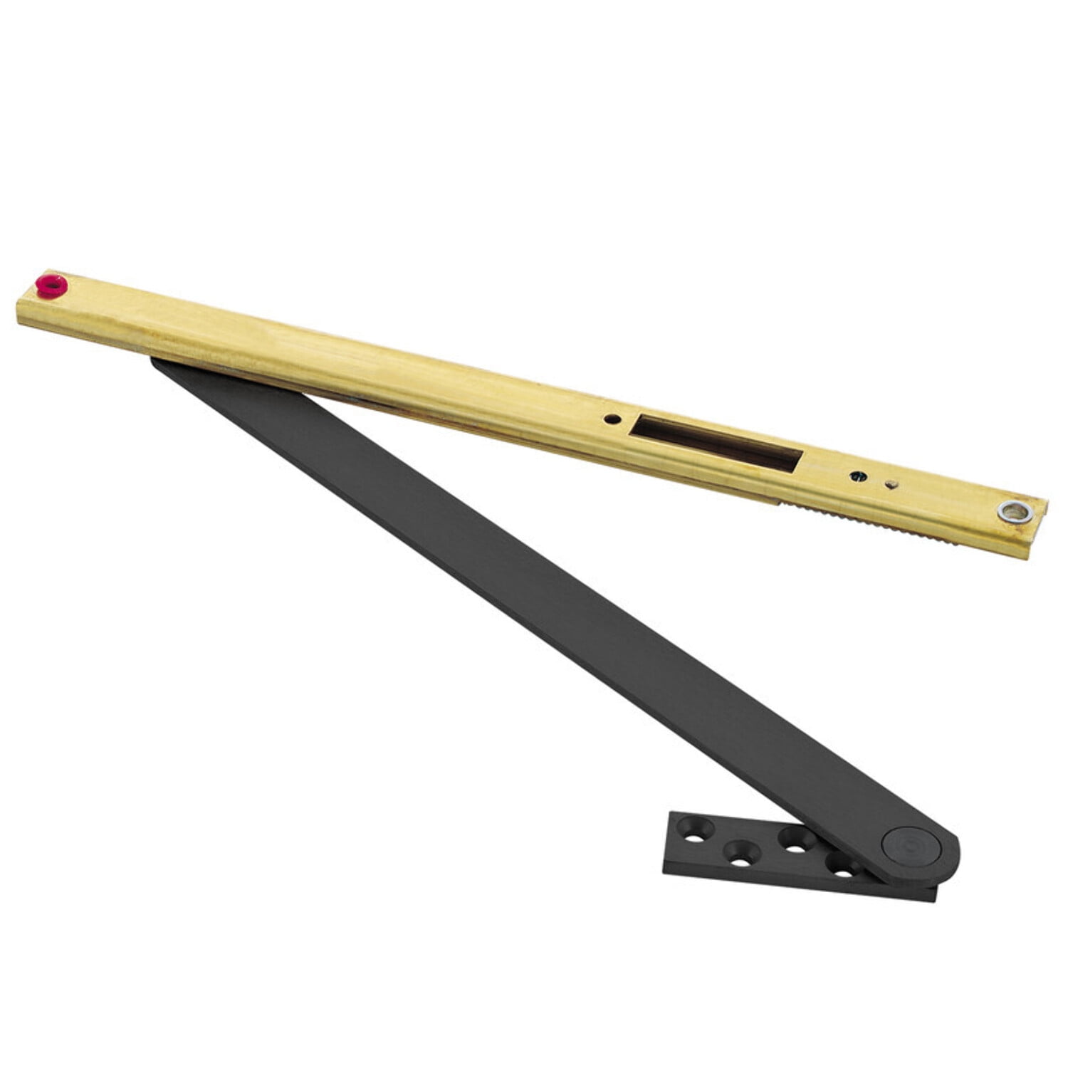 Glynn-Johnson 104S-SPBLK Heavy Duty Concealed Overhead Stop Only Size 4 ...