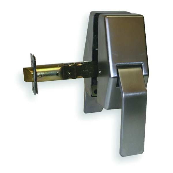 Glynn-Johnson Anti-Microbial Hospital Latch, 2-3/4 In. Backset, Push ...