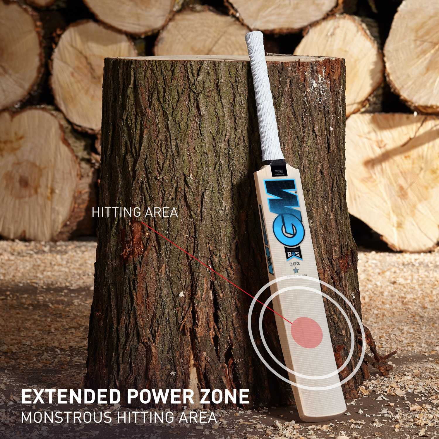 Gm Diamond 303 English Willow Lightweight Cricket Bat For Men's , Wood ...