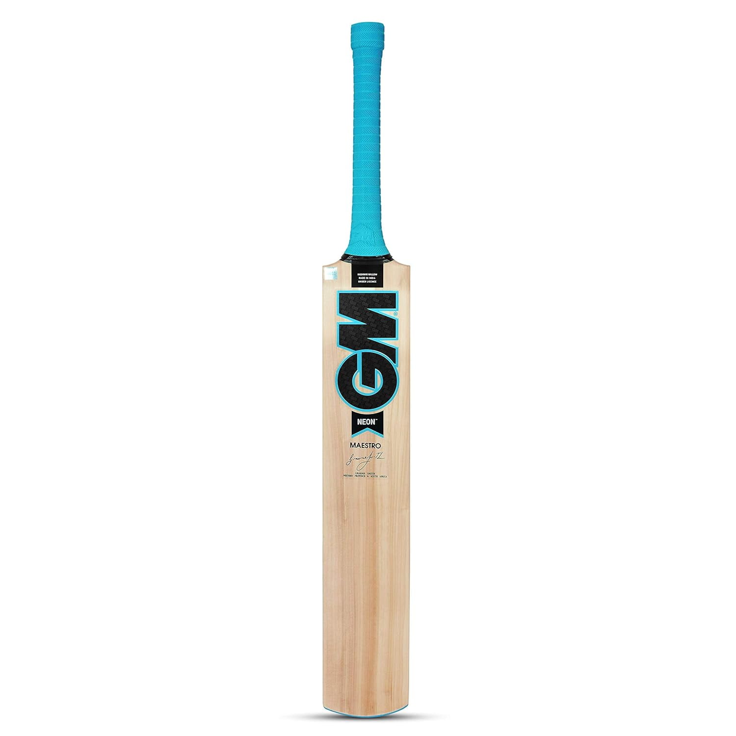 Gm Neon Maestro Kashmir Willow Cricket Bat For Leather Ball , Full Size ...