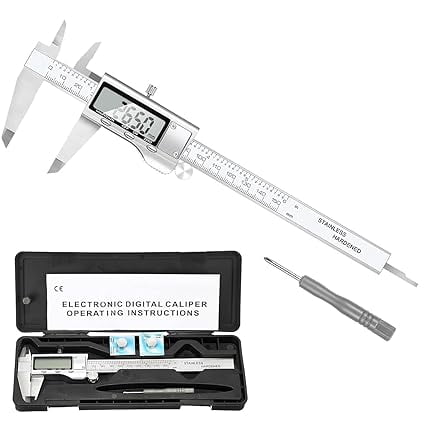 Gm Venture Digital Caliper Measuring Tool, Stainless Steel Vernier ...