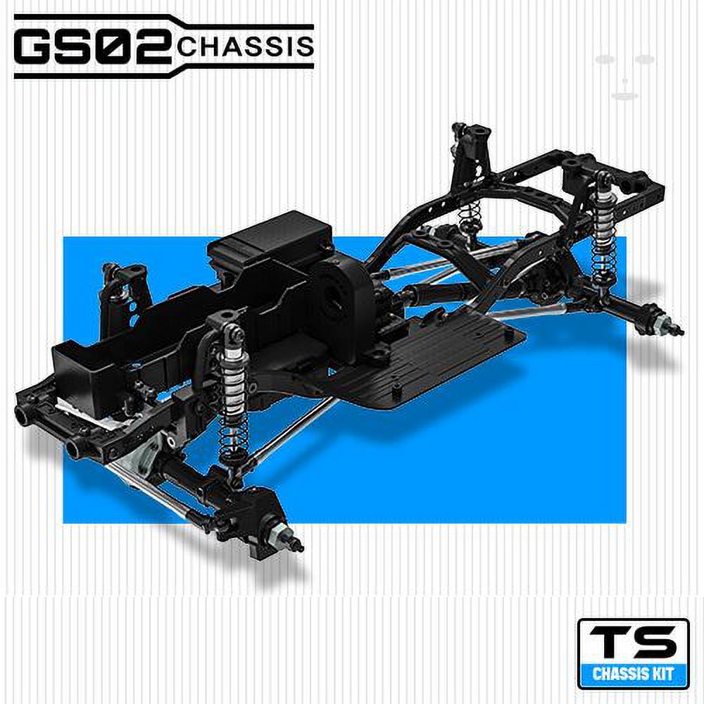 Gmade - 1/10 GS02 TS Chassis Kit, Ready to Assemble - Walmart.com