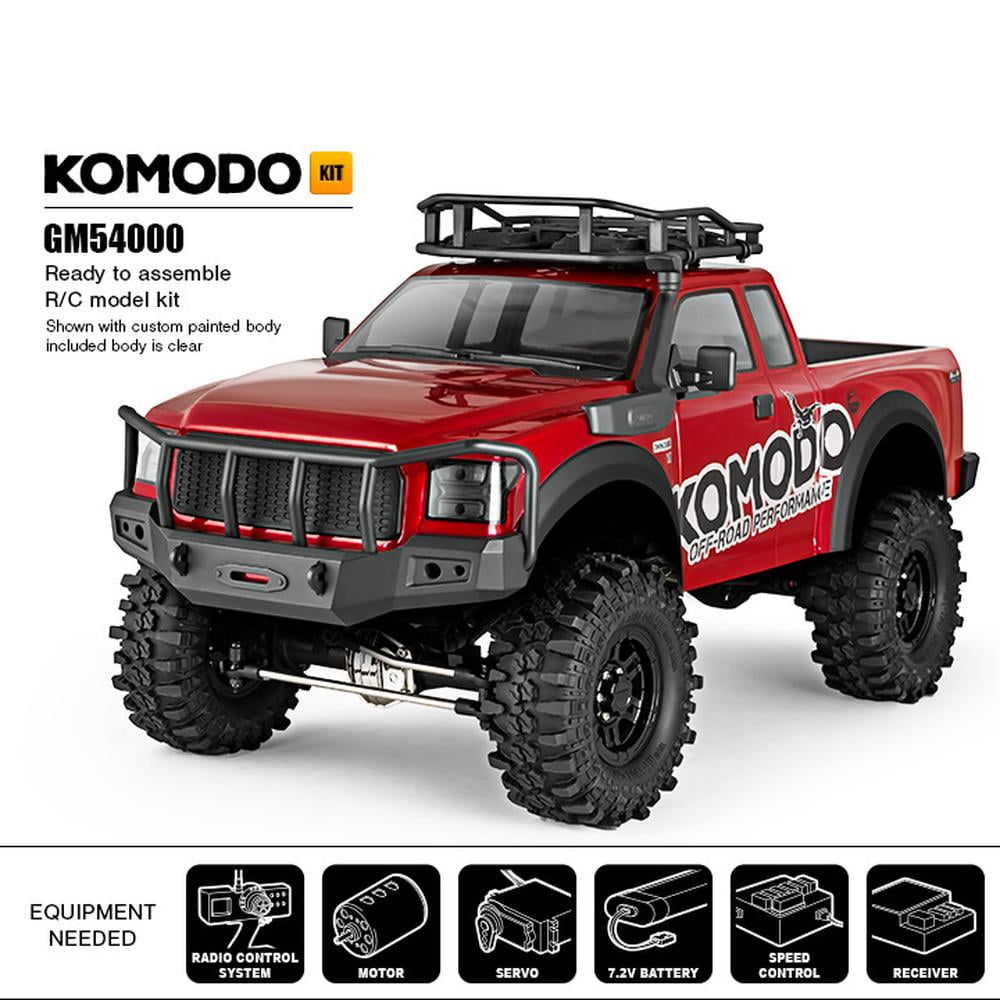 Gmade Gma54000 Komodo Gs01 4Wd Off-Road Adventure Vehicle, Kit Truck ...