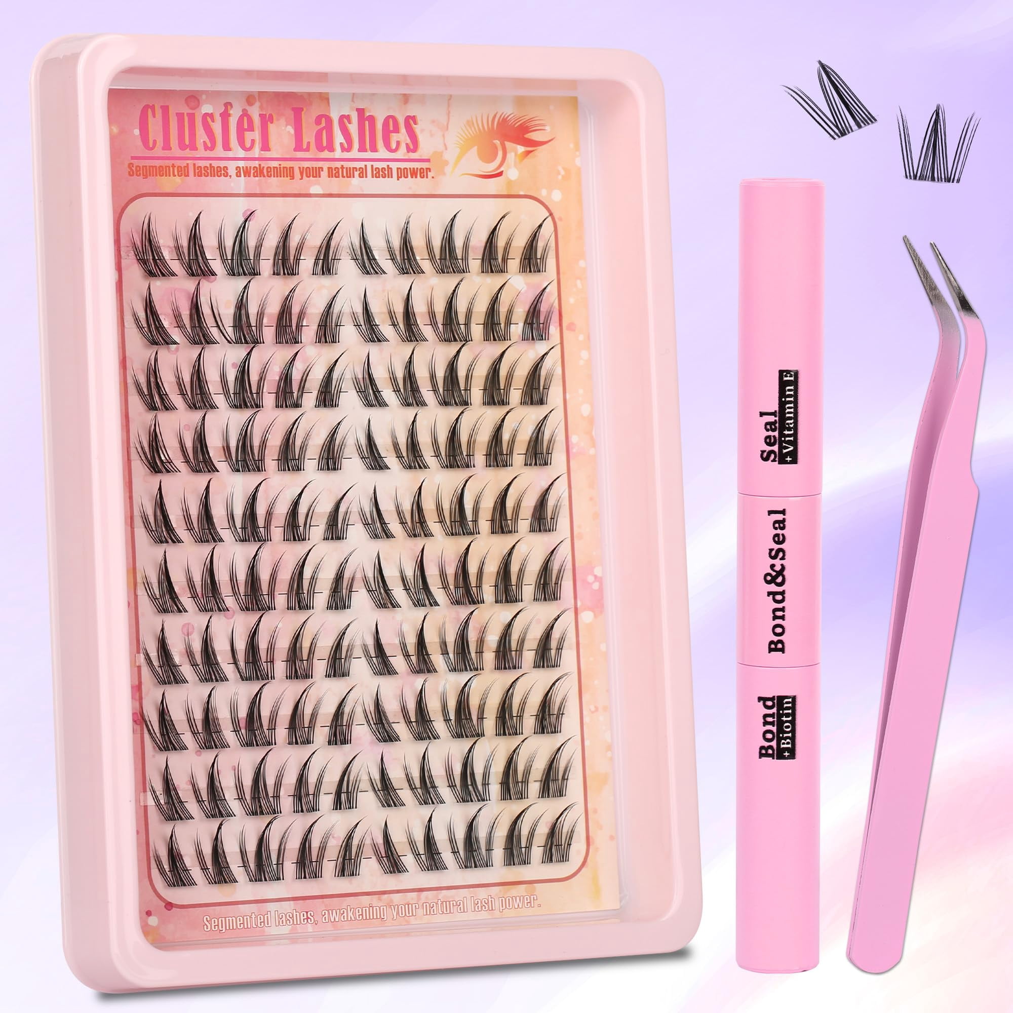 Gmagictobo Lash Clusters Manga SSF20 Lash Clusters Kit Anime Eyelash ...