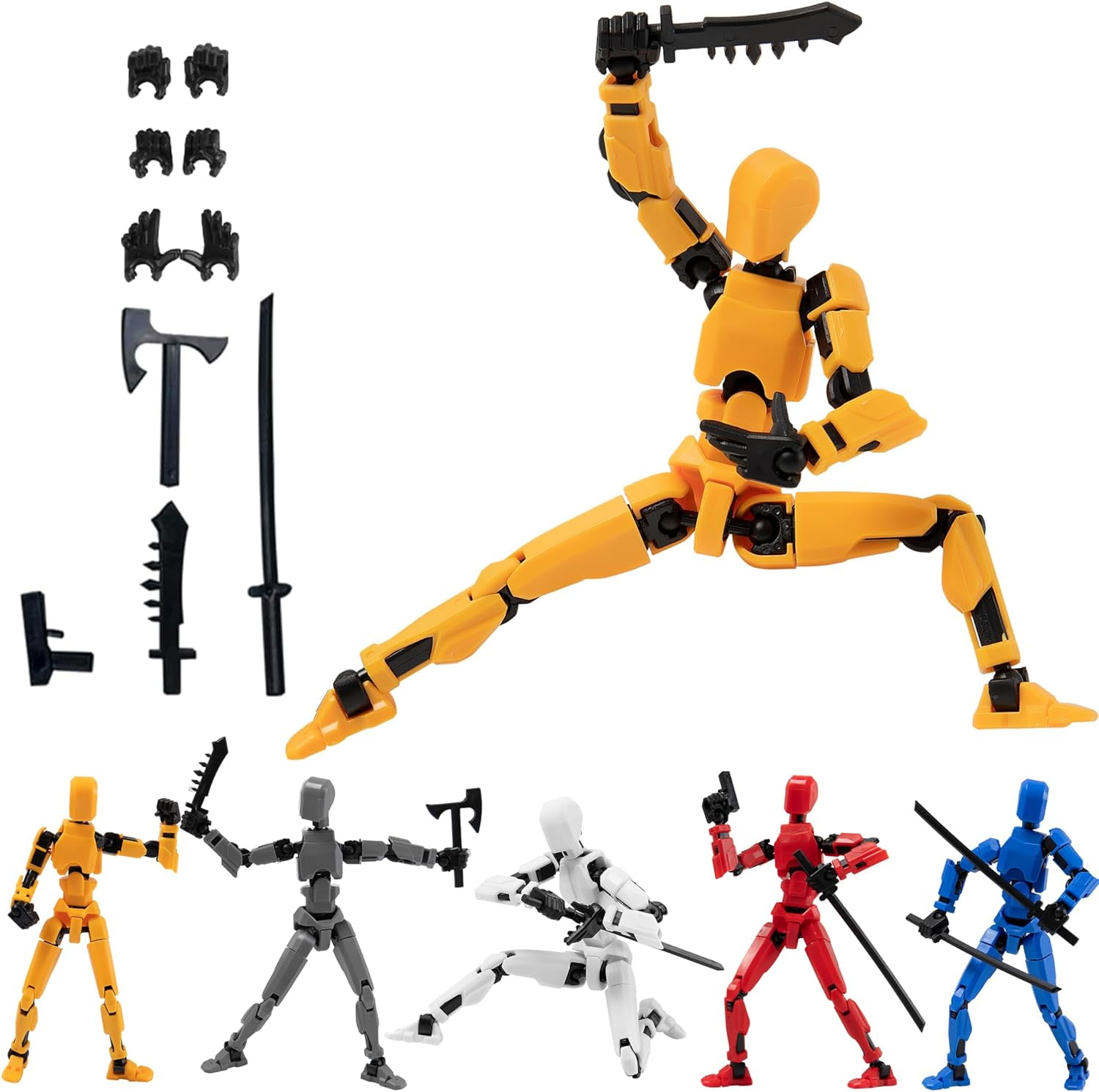 Gmajdar Titan T13 Action Figures Fidget Toys for Boys Autism Sensory ...