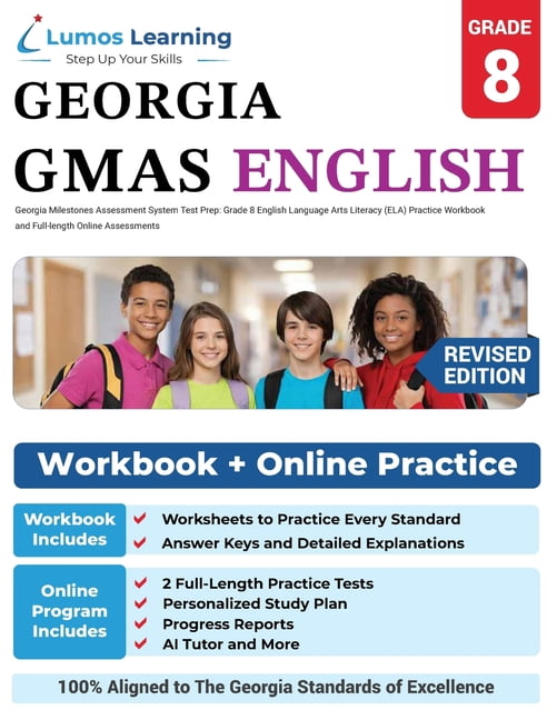 Gmas by Lumos Learning Georgia Milestones Assessment System Test Prep ...