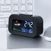 8082T Digital Clock Weather Forecast Perpetual Calendar LED Color ...
