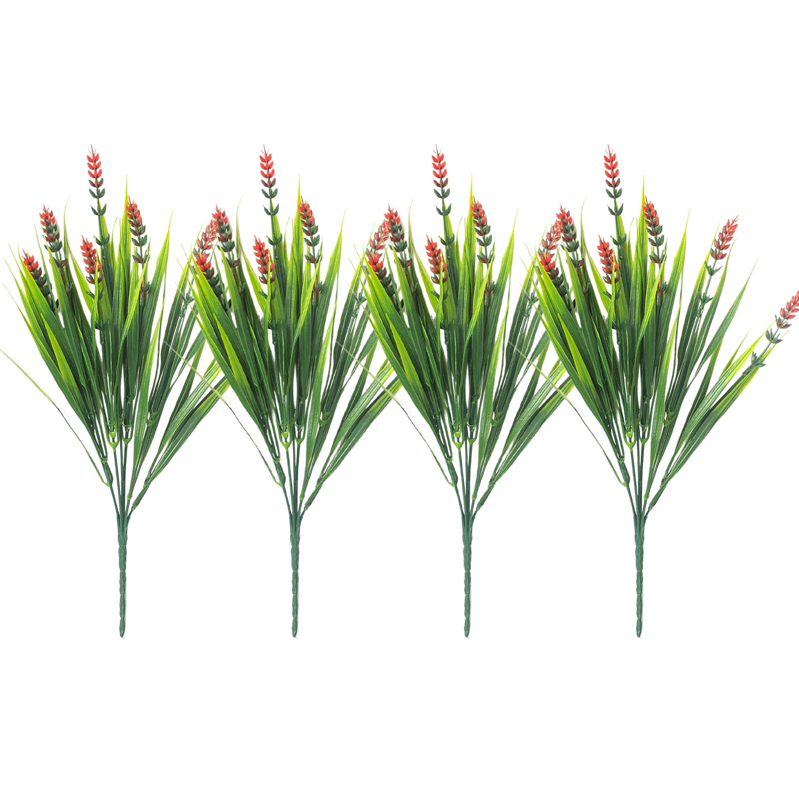 Gmogad 4-Pack Realistic Artificial Peppermint Flowers - Floral ...