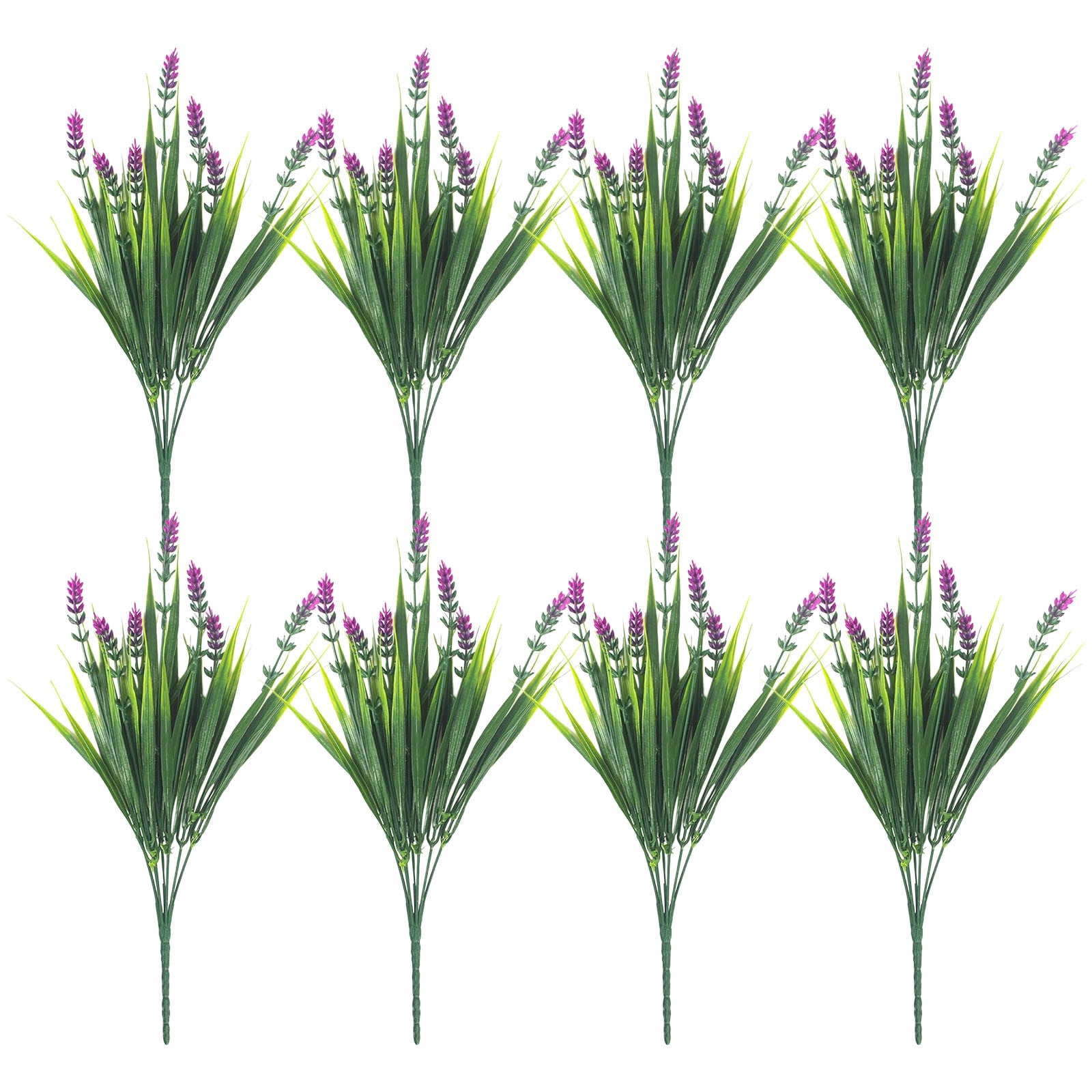 Gmogad 8-Piece Artificial Peppermint Flower Set - Lifelike Floral ...