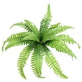 Gmogad Artificial Simulated Persian Grass Fern Plant, Faux Greenery ...