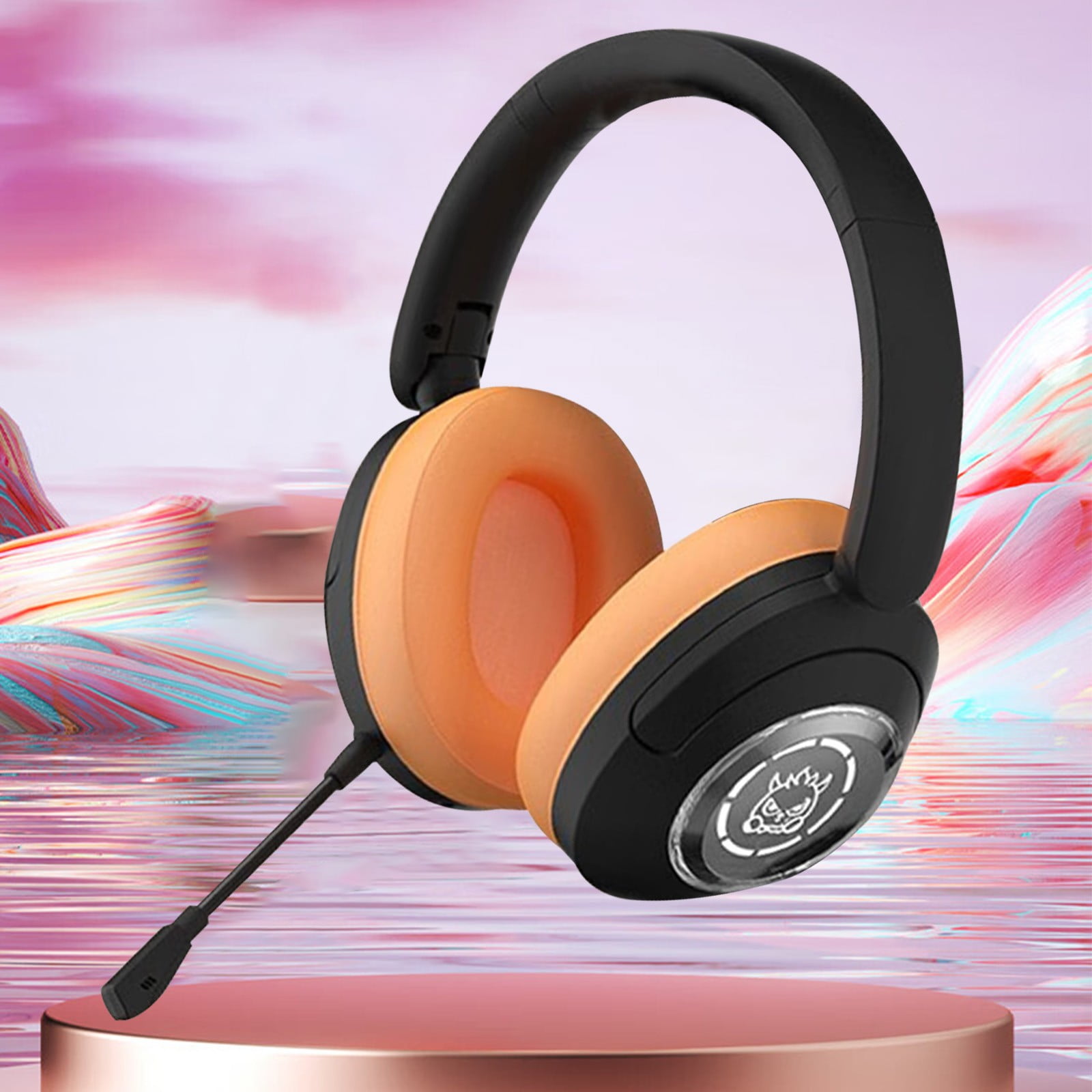 Gmogad Gaming Headset with Microphone, Lightweight Design, Gaming ...