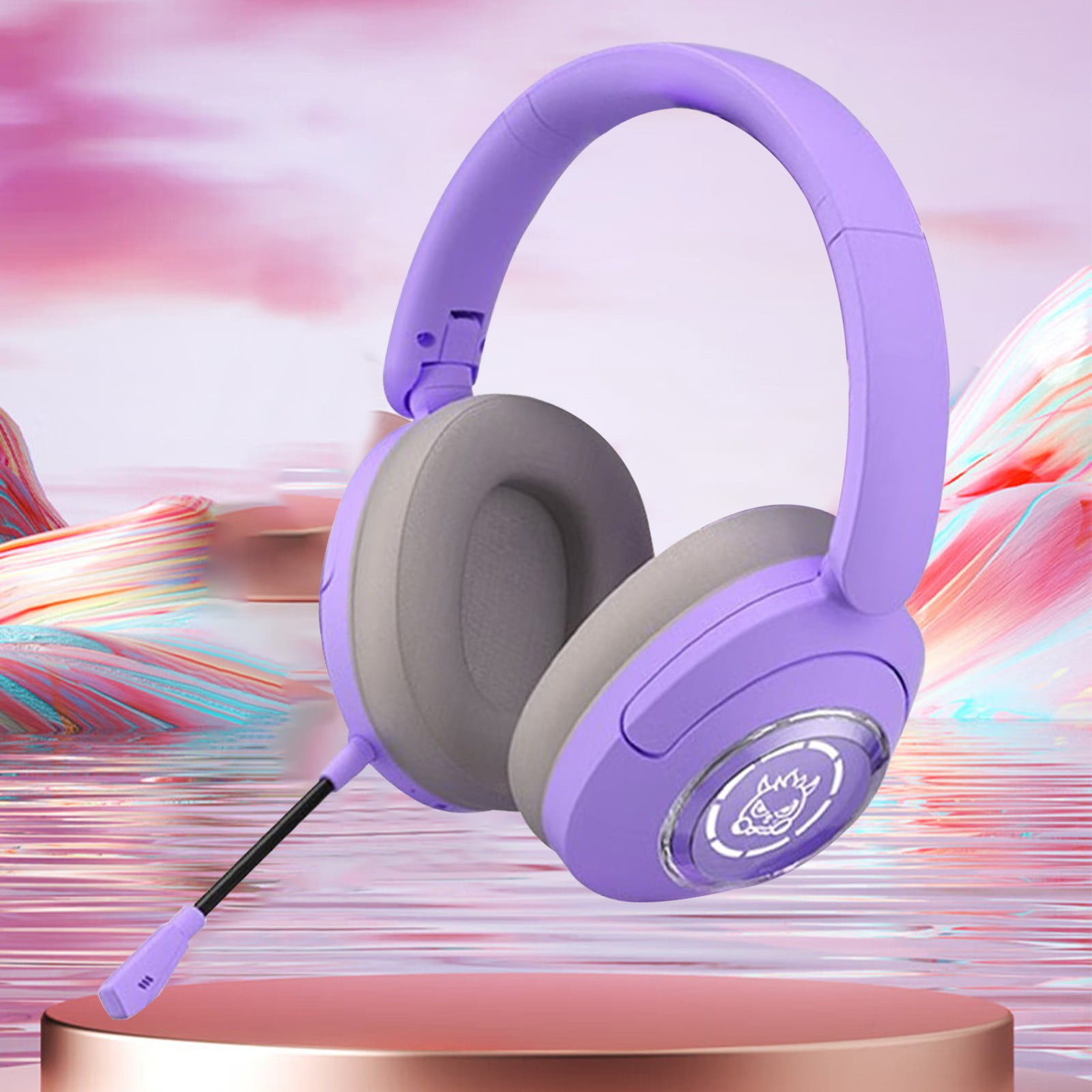 Gmogad Gaming Headset with Microphone, Lightweight Design, Gaming ...