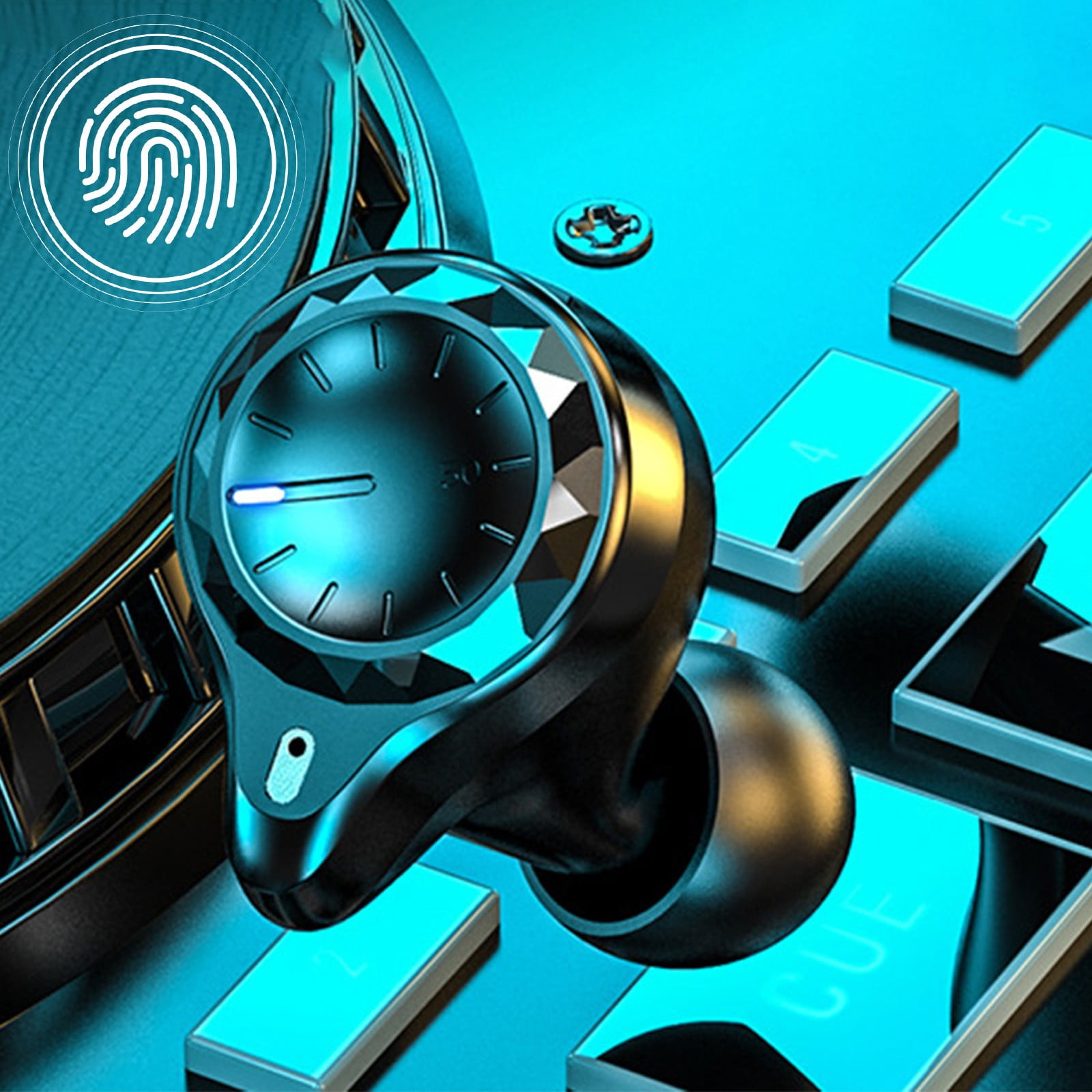 Gmogad Mini Bluetooth Single Earbud Small Wireless Invisible Headphones ...