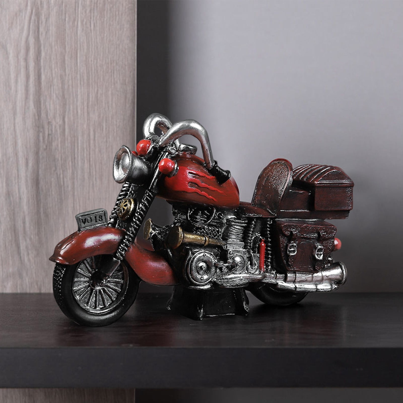 Gmogad Miniature Metal Motorcycle Model - Vintage Bike Figurine for ...
