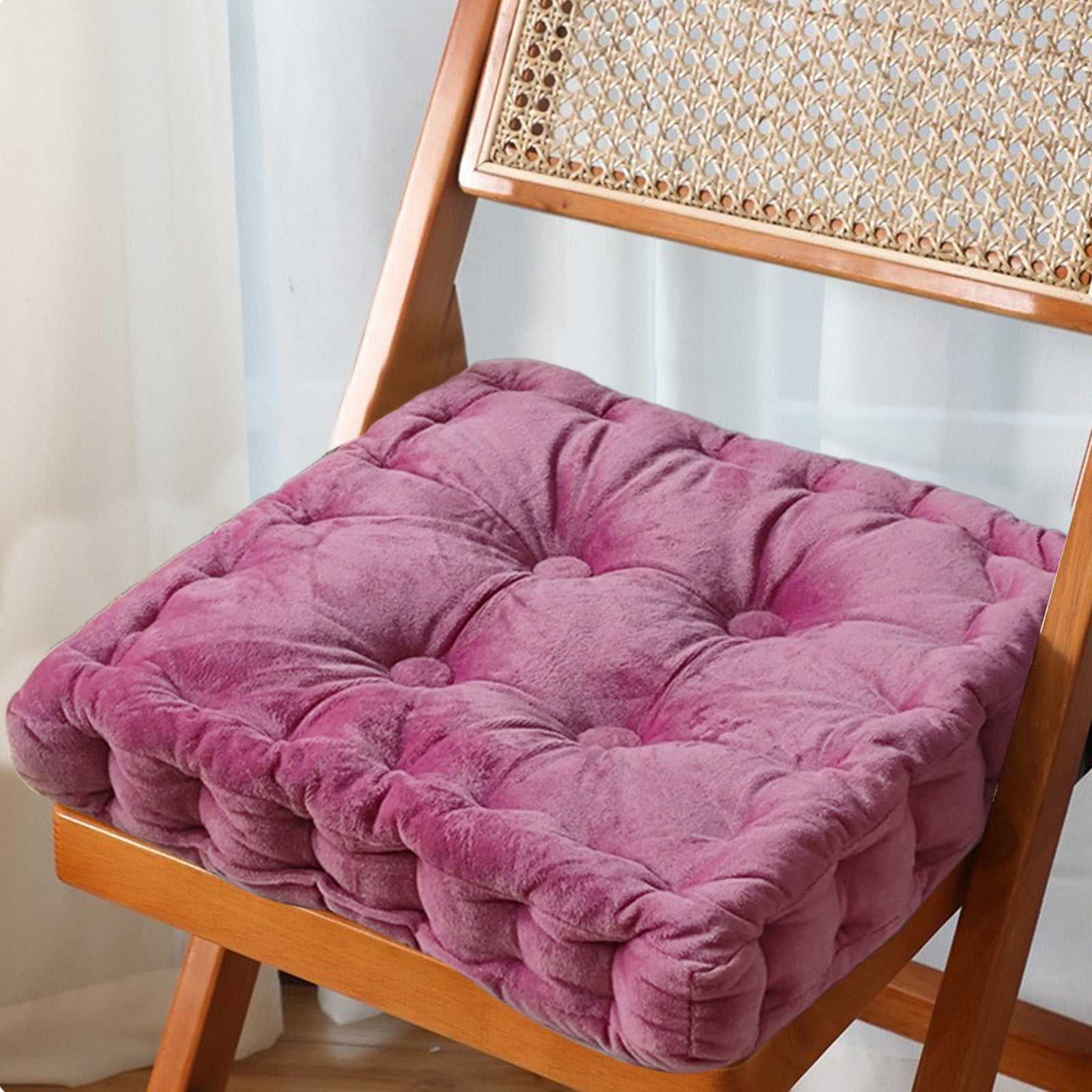 Gmogad Plush Insulation Seat Cushion Pillow Set, Soft Lazy Back Rest ...