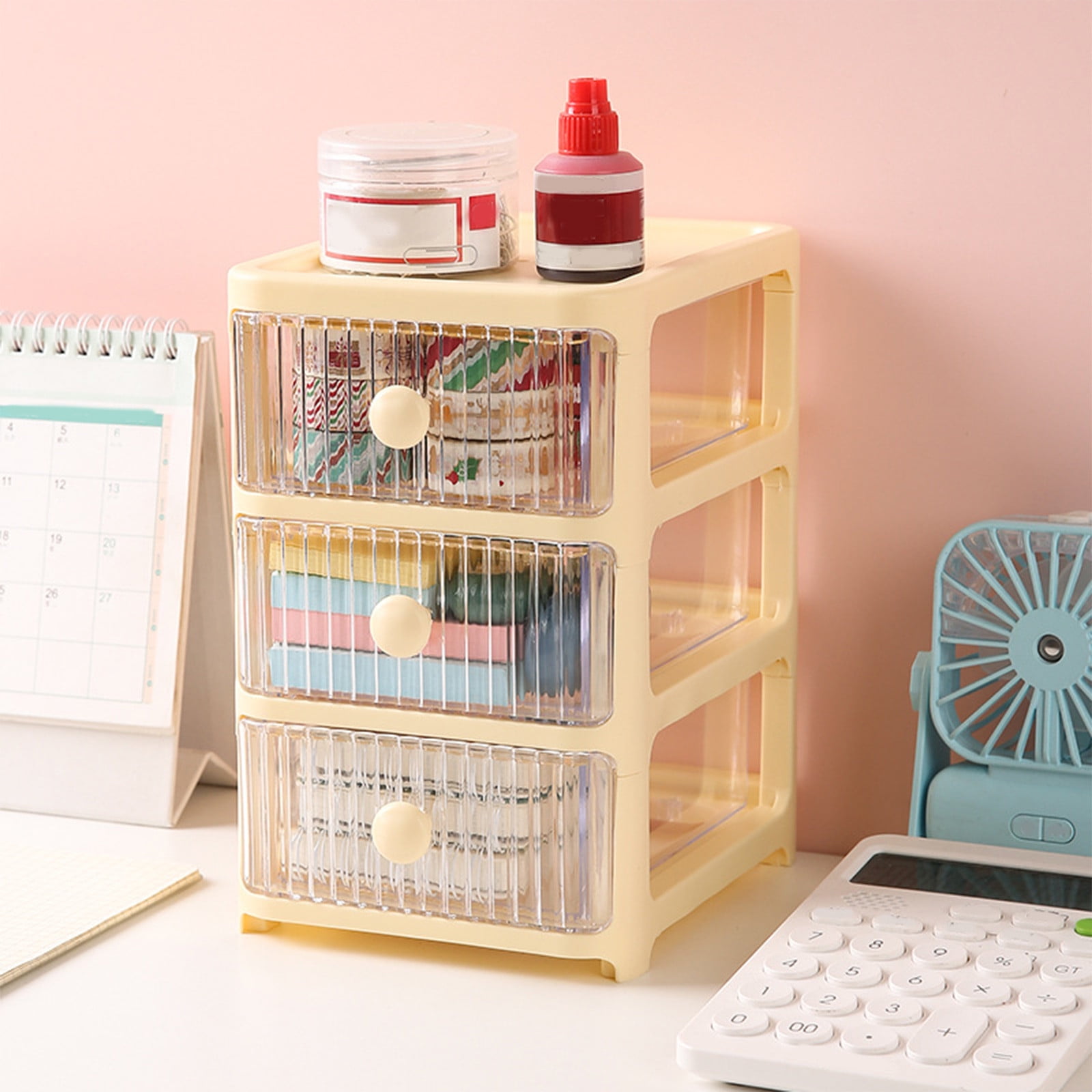 Gmogad Storage Bins with Lids - Folding Storage box with Doors ...