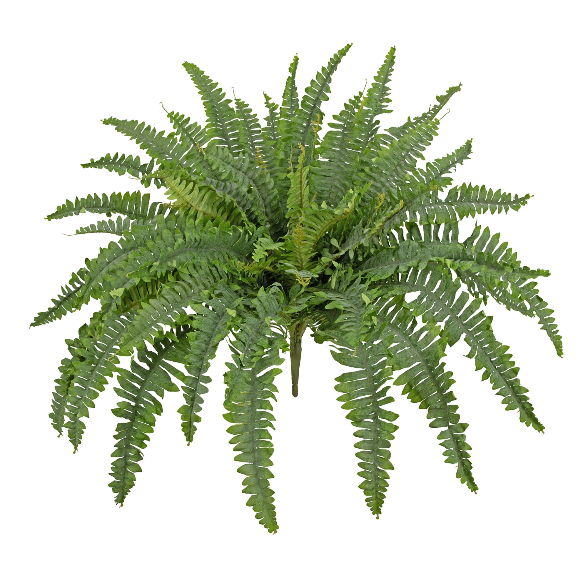 GnFlus Fern Artificial Plants Large Fake Fern 33.5" Dia Faux Ferns ...