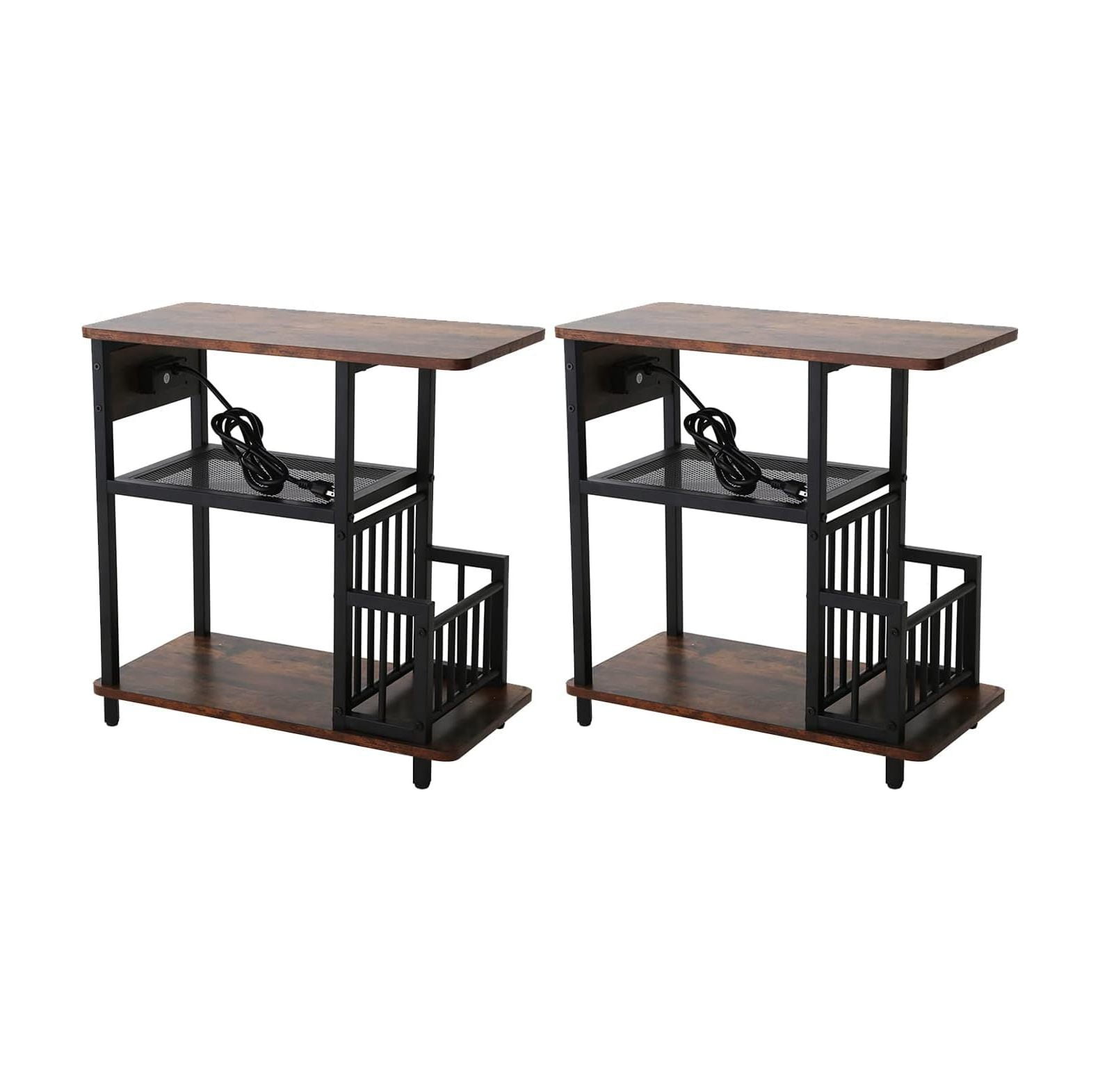 Side Tables With Usb Ports And Outlets