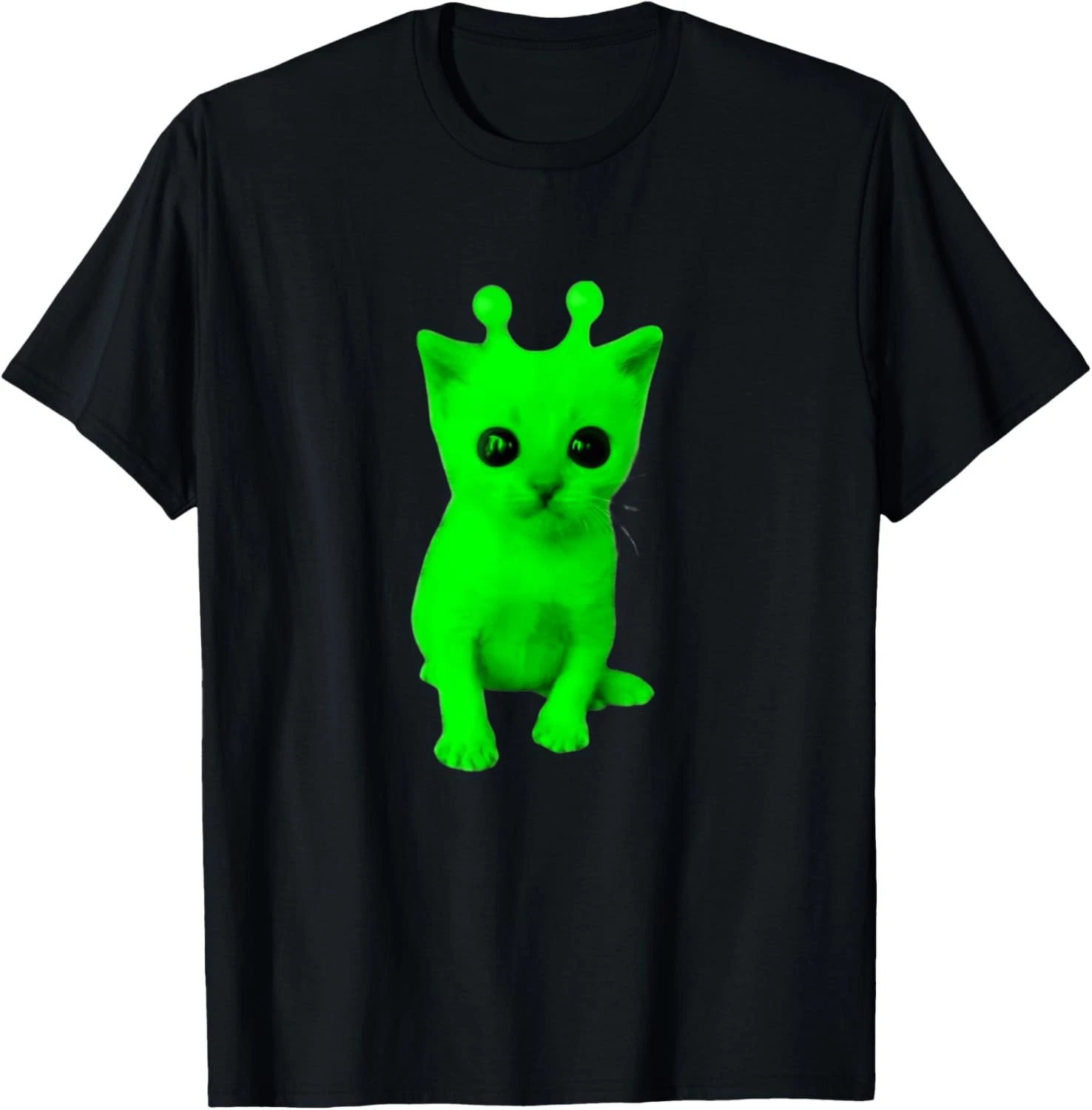 Gnarp Cat Silly Alien Cat Meme brainrot meme funny silly cat T-Shirt ...