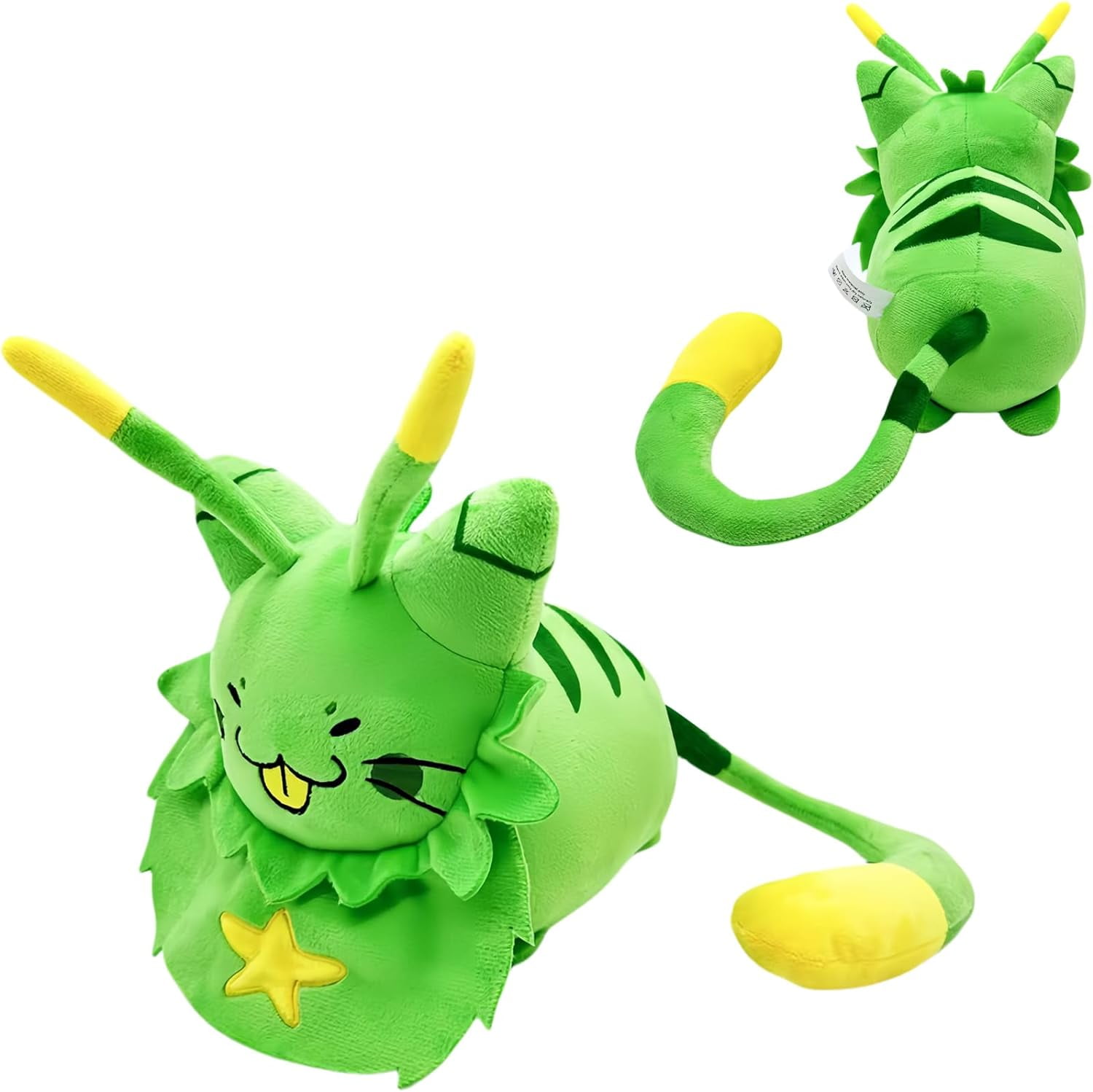 Gnarpy Plush 8.6 Regretavator, Soft Furry Green Robot Cat Stuffed ...