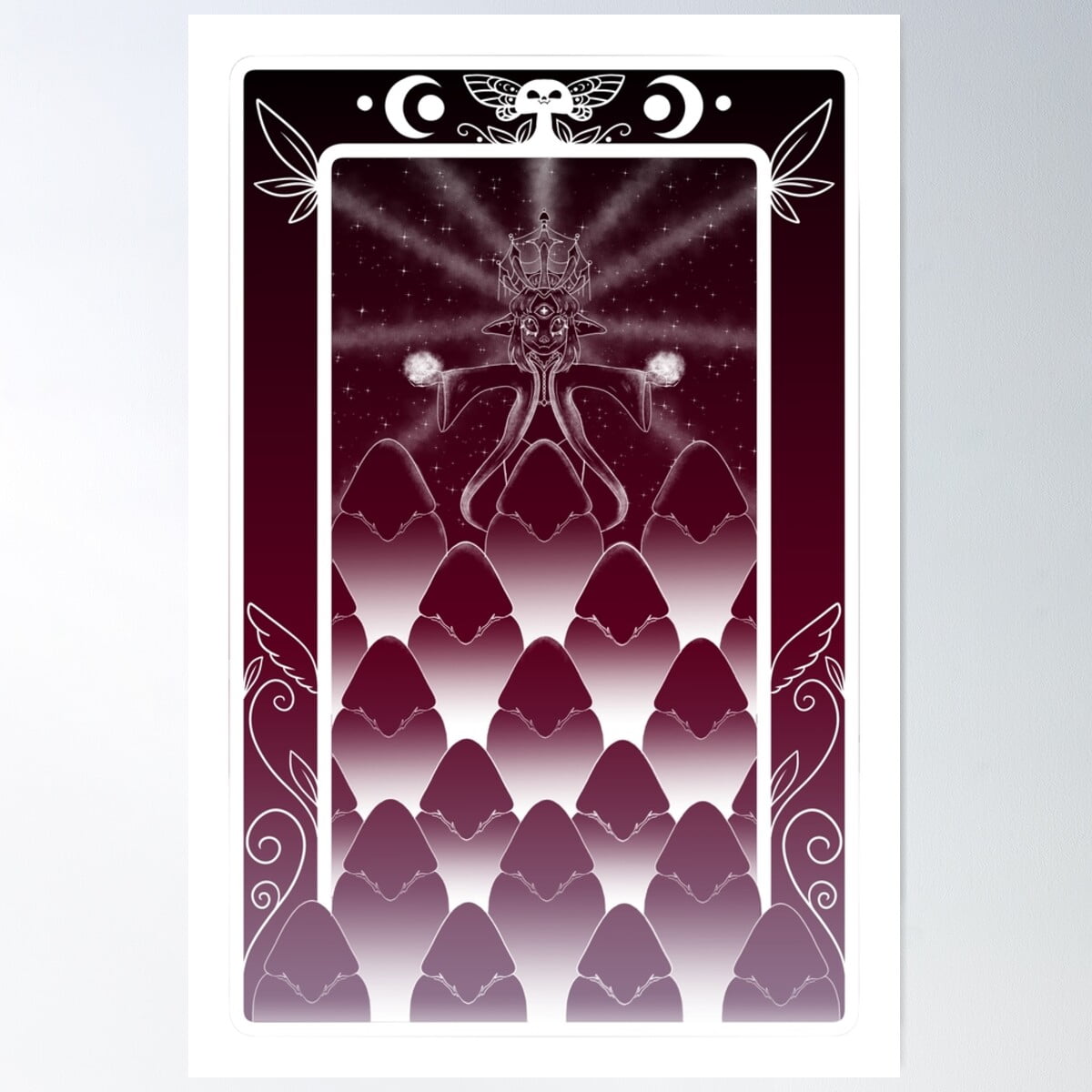 Gnc Tarot Poster Wall Art, Modern Wall Decor For Living Room Bedroom ...