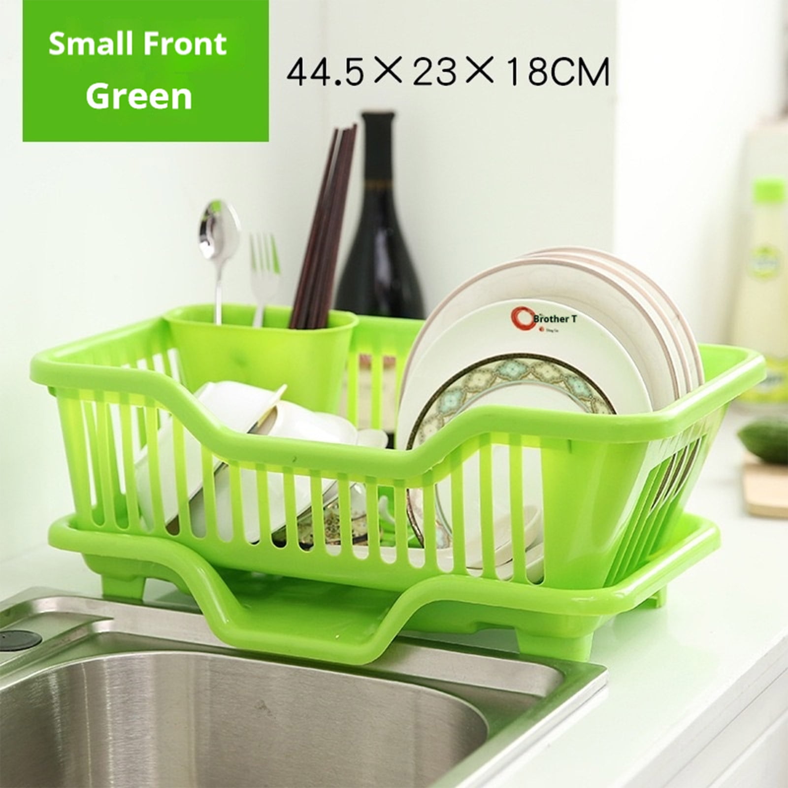 Gnmfd Kitchen Small Bowl Cabinet Sink Storage Rack Organizer, Multi ...