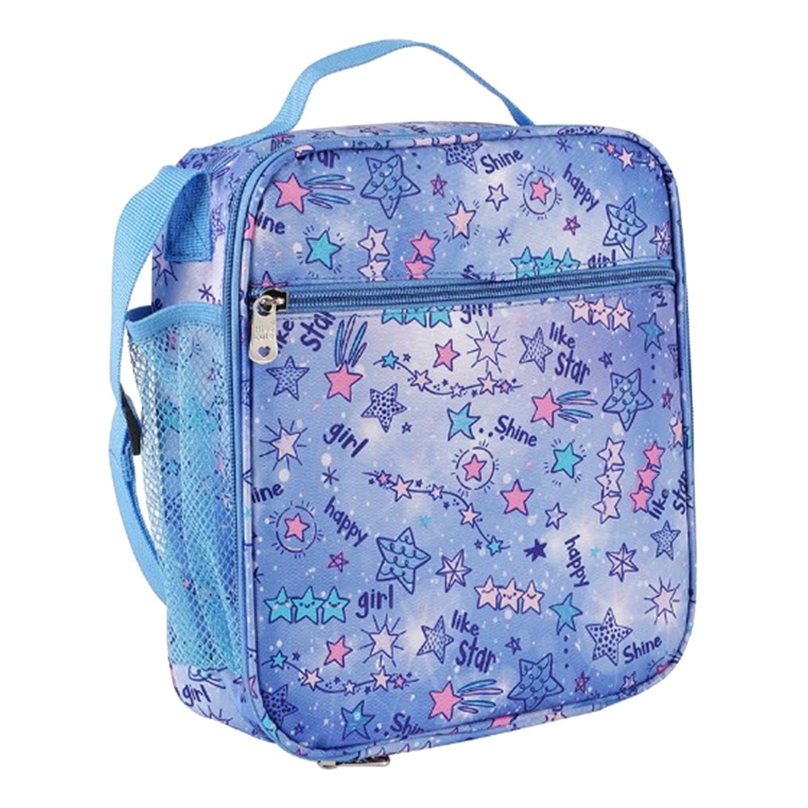 Gnmfd Vertical Bento Lunch Bag with Insulated Compartment for Picnic ...