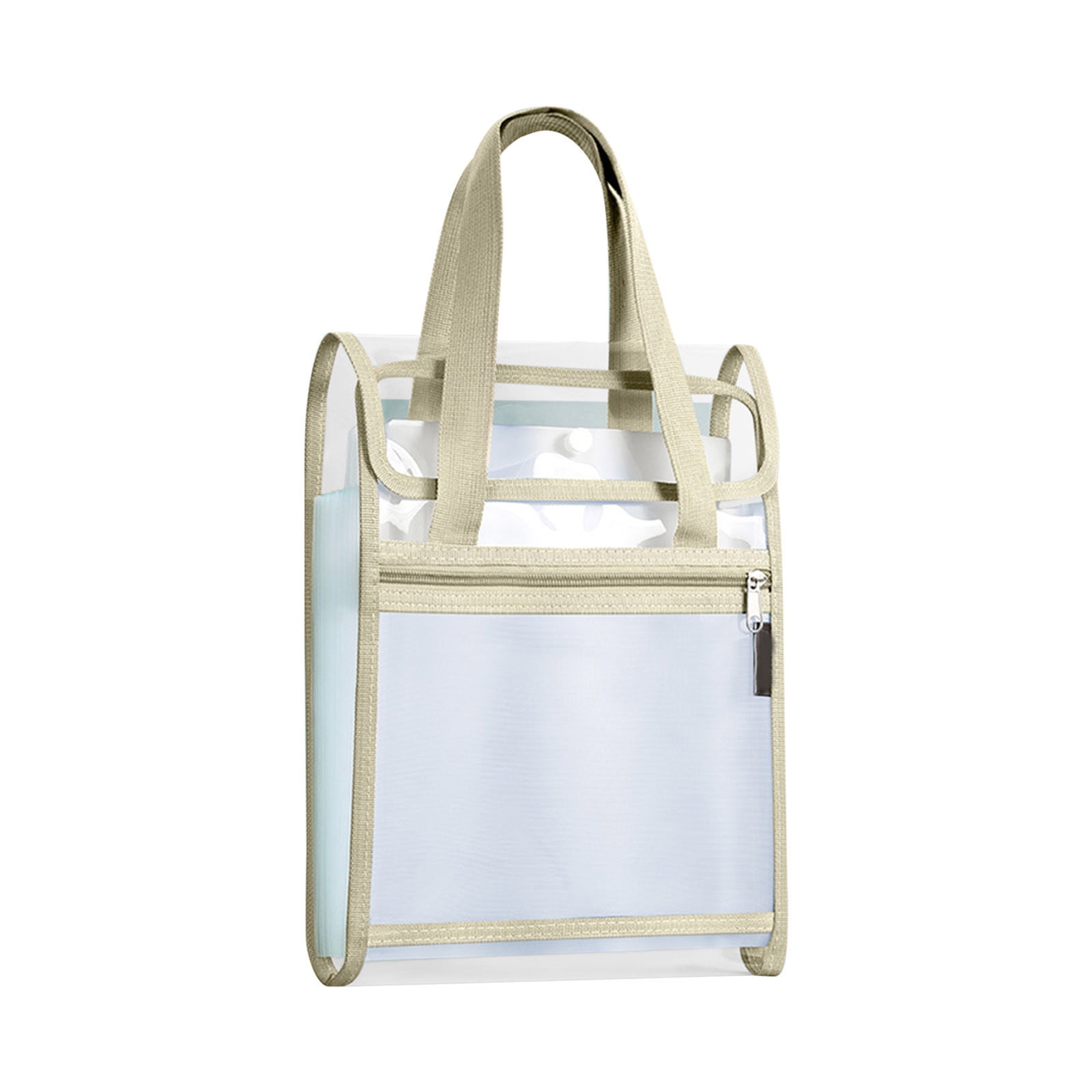 Gnmfd Vertical Paper Storage Organizer Bag with Hand Holder, Multi ...