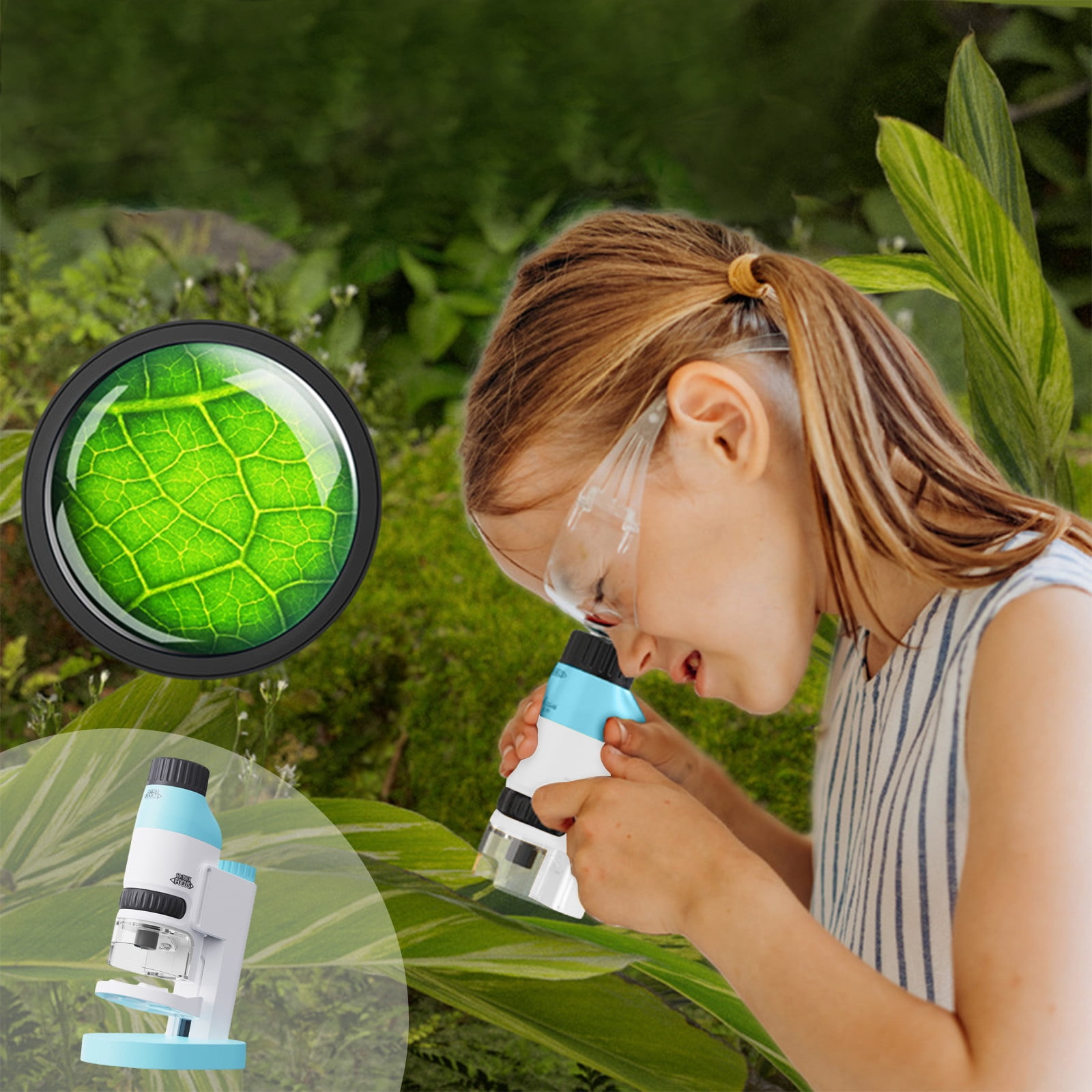 Gnobogi Camping Accessories Portable Outdoor Mini Microscope For ...