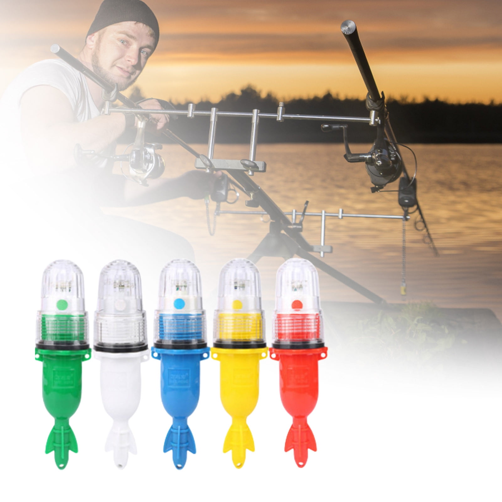 Gnoleg on Sale Marine Navigation Buoy Light LED Water Marker Floating ...