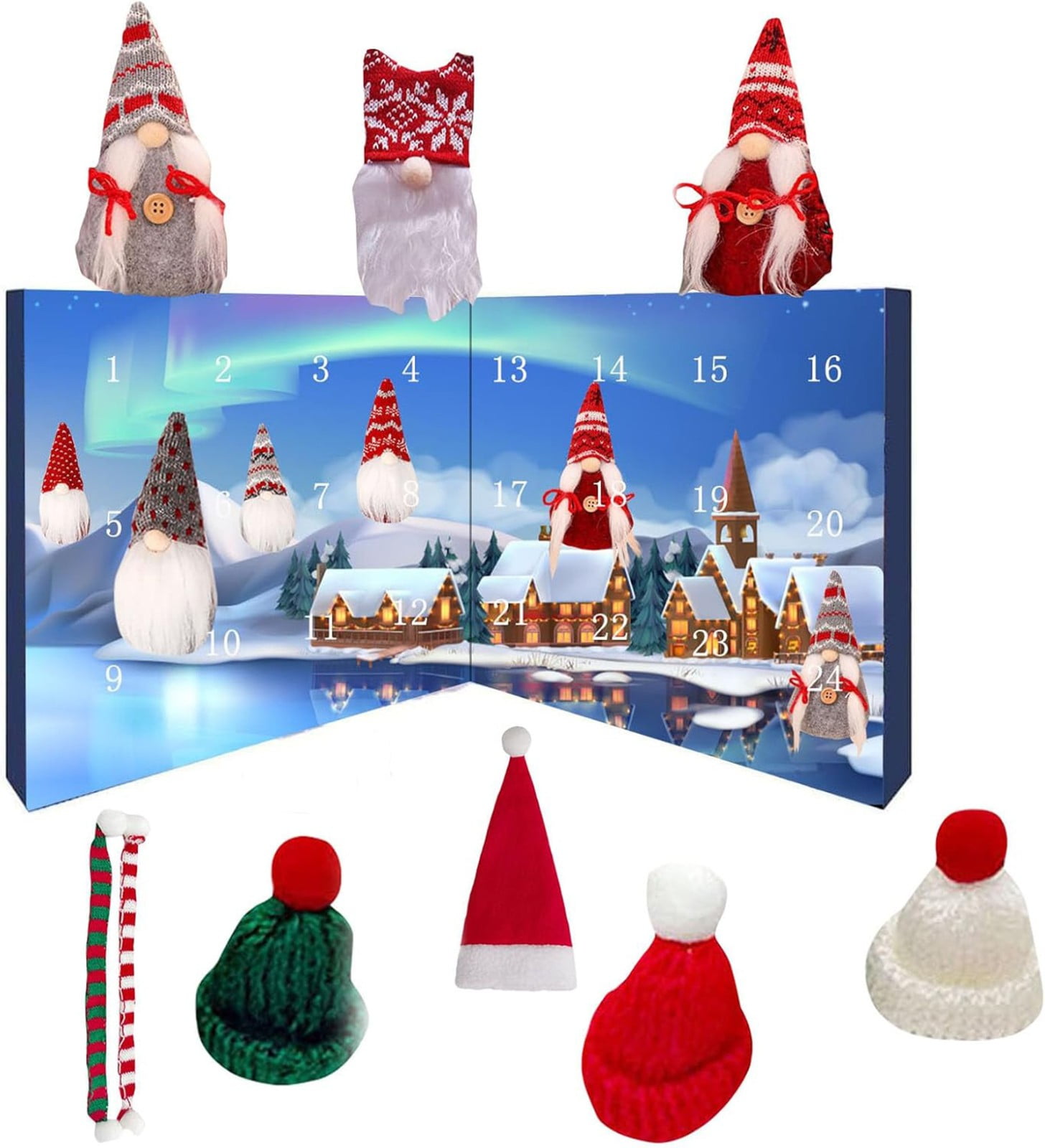 Gnome Advent Calendar 2024 Christmas Gnome Advent Calendar 2024 24 Days ...