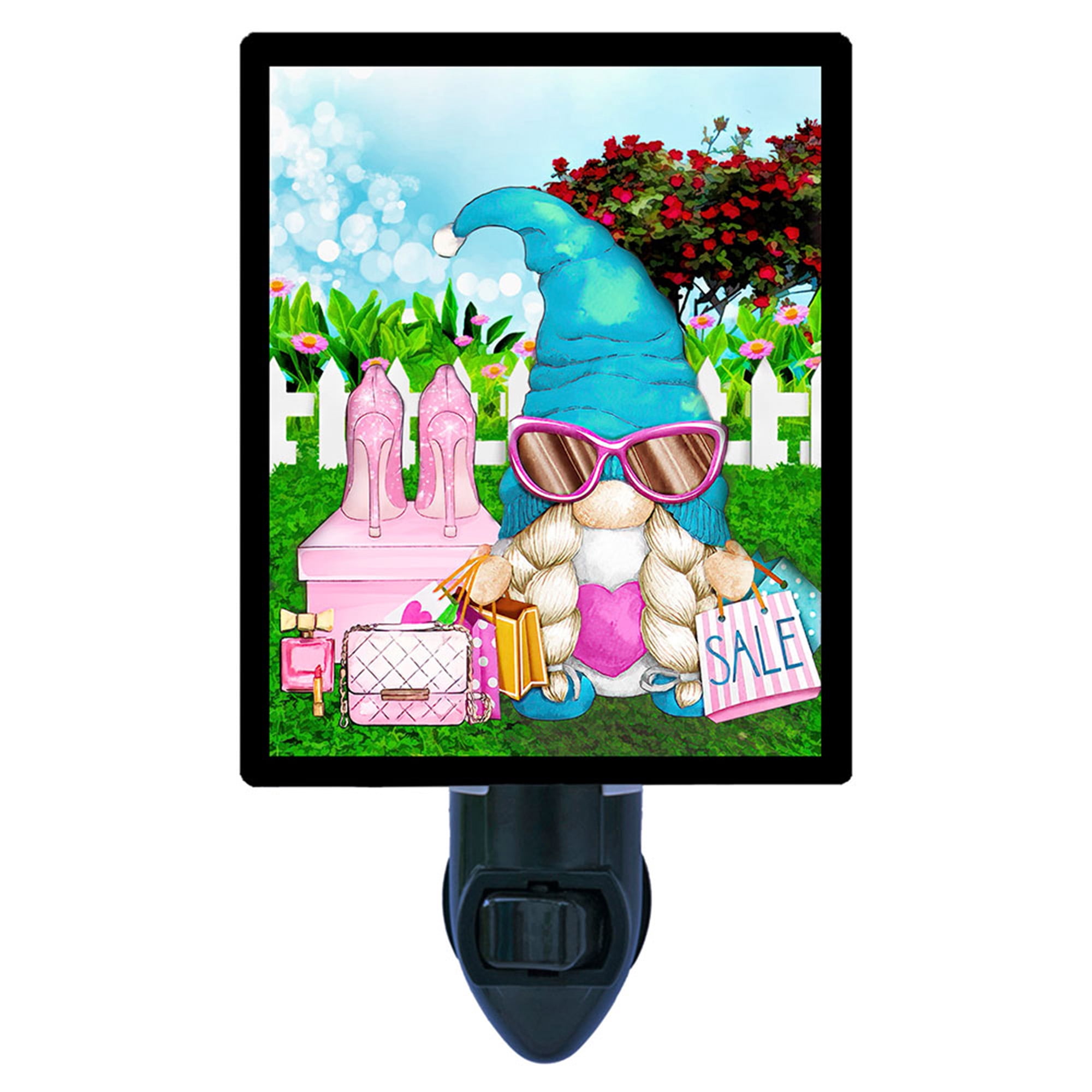 Gnome Decorative Photo Night Light Plus One Extra Free Switchable ...