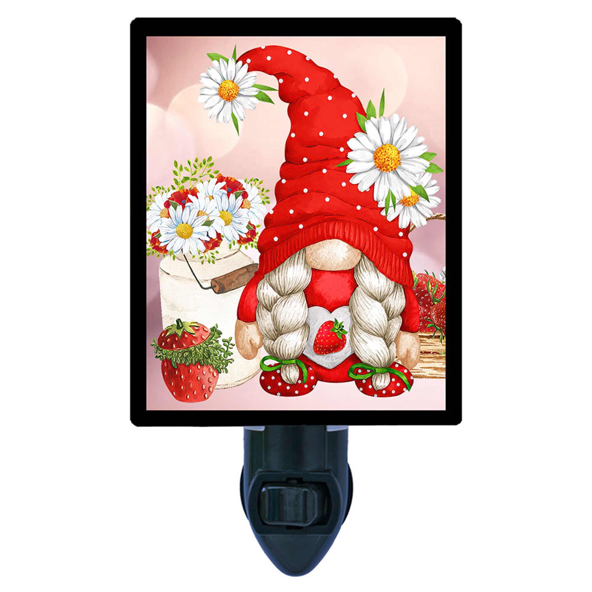 Gnome Decorative Photo Night Light Plus One Extra Free Switchable ...