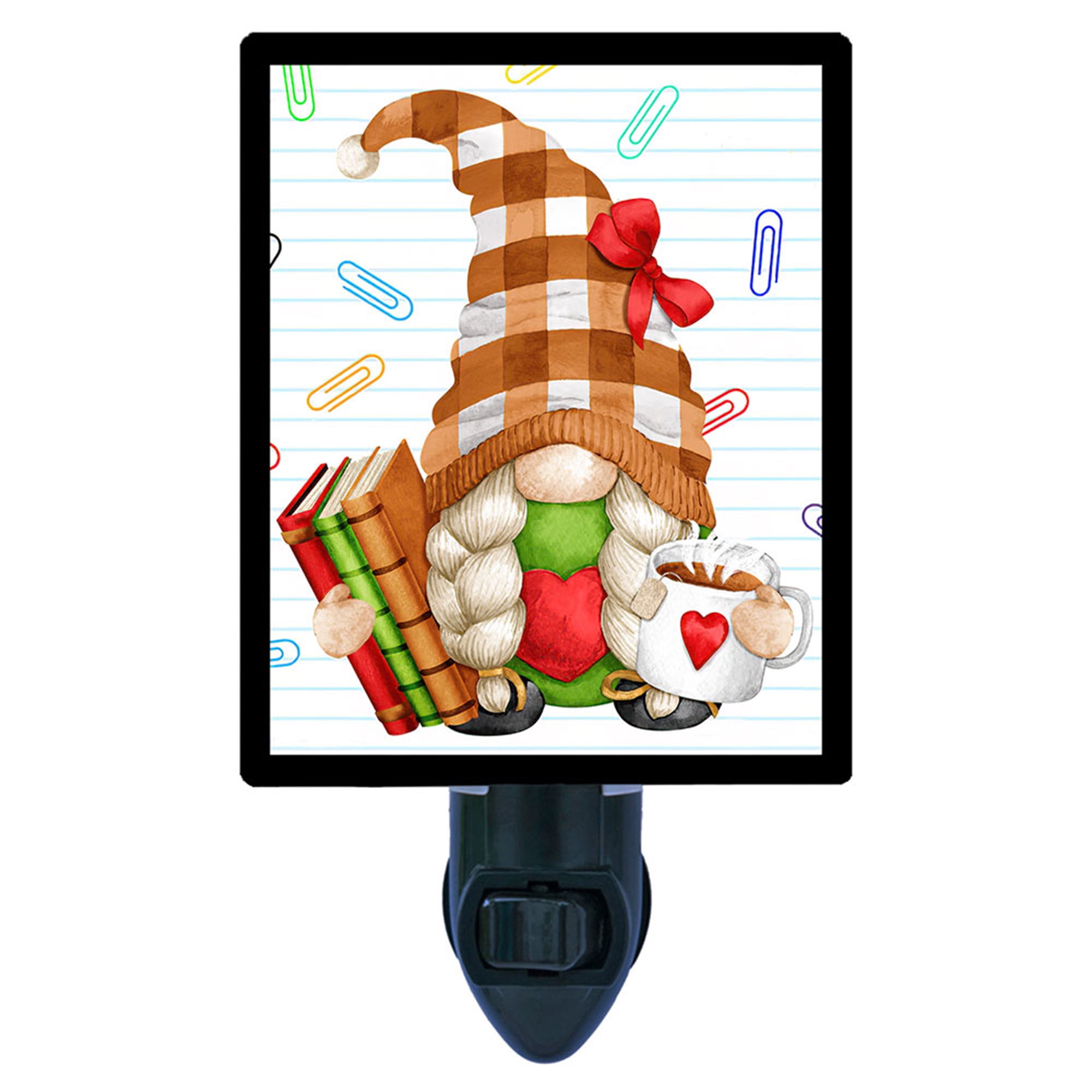 Gnome Decorative Photo Night Light Plus One Extra Free Switchable ...