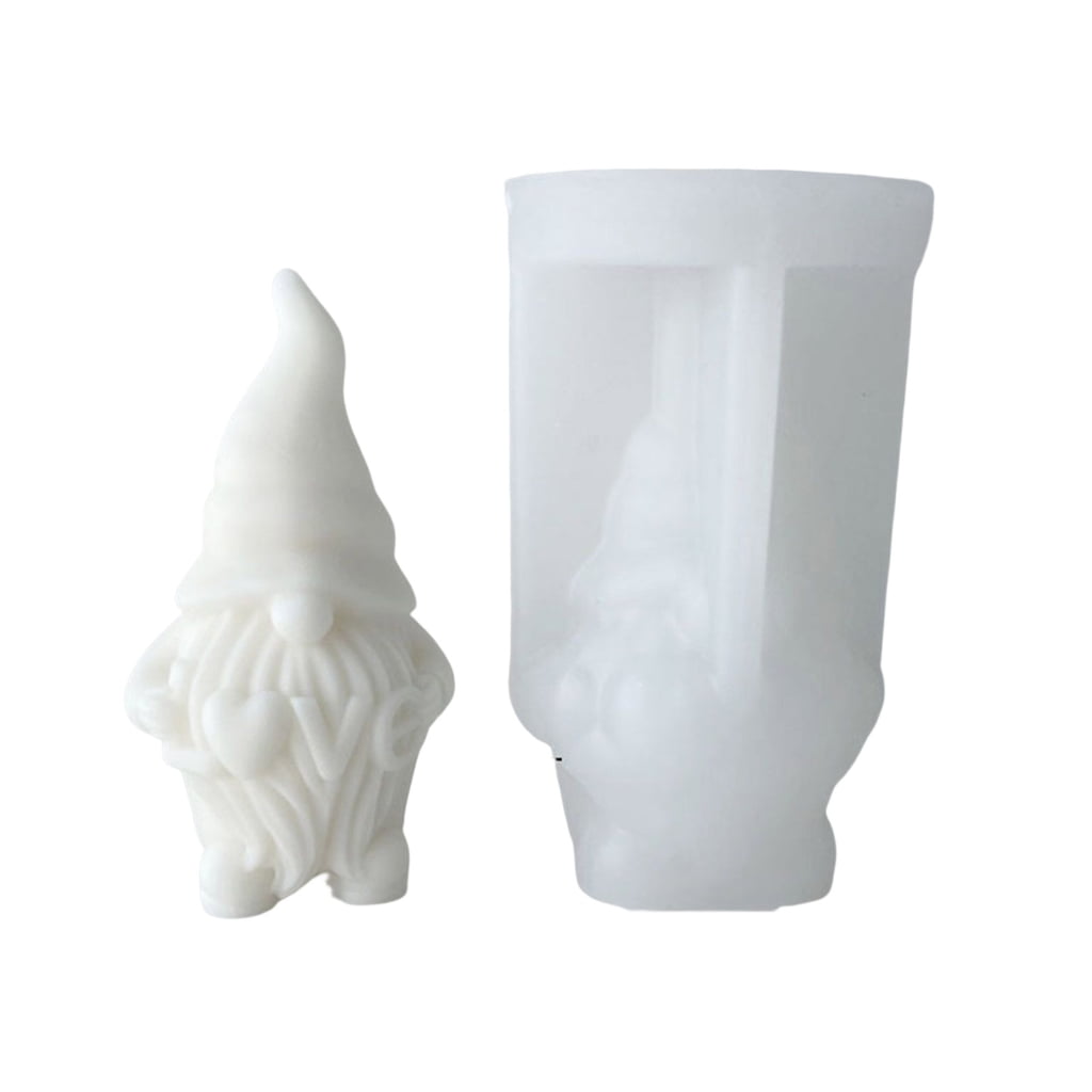 Gnome Resin Molds Desktop Ornaments Mold Valentine Candle Mold for ...