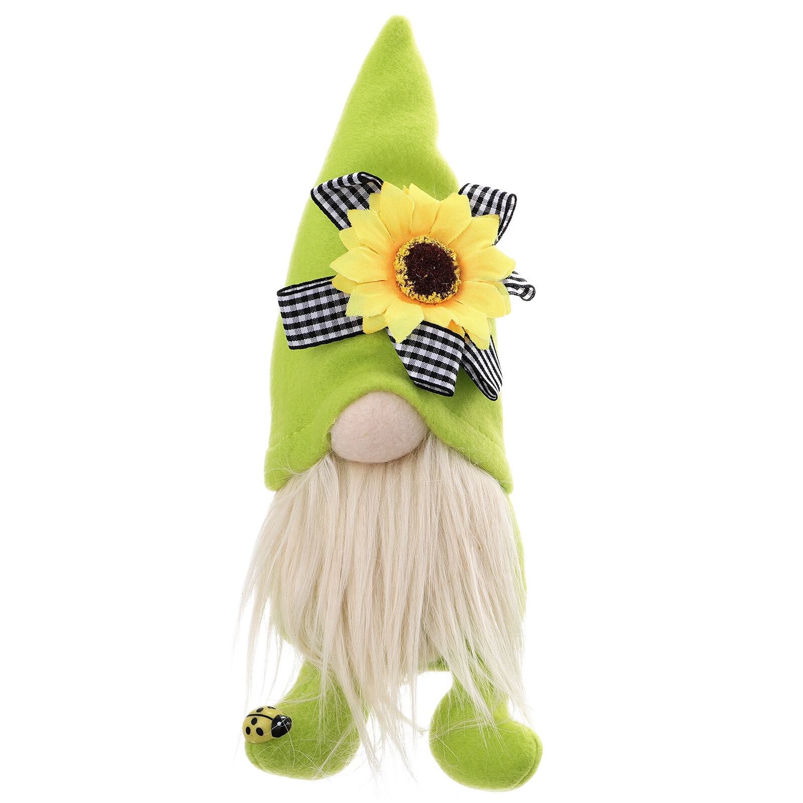 Gnome Sunflower Gnomes Dwarf Spring Easter Toy Elf Plush Doll Figurines ...