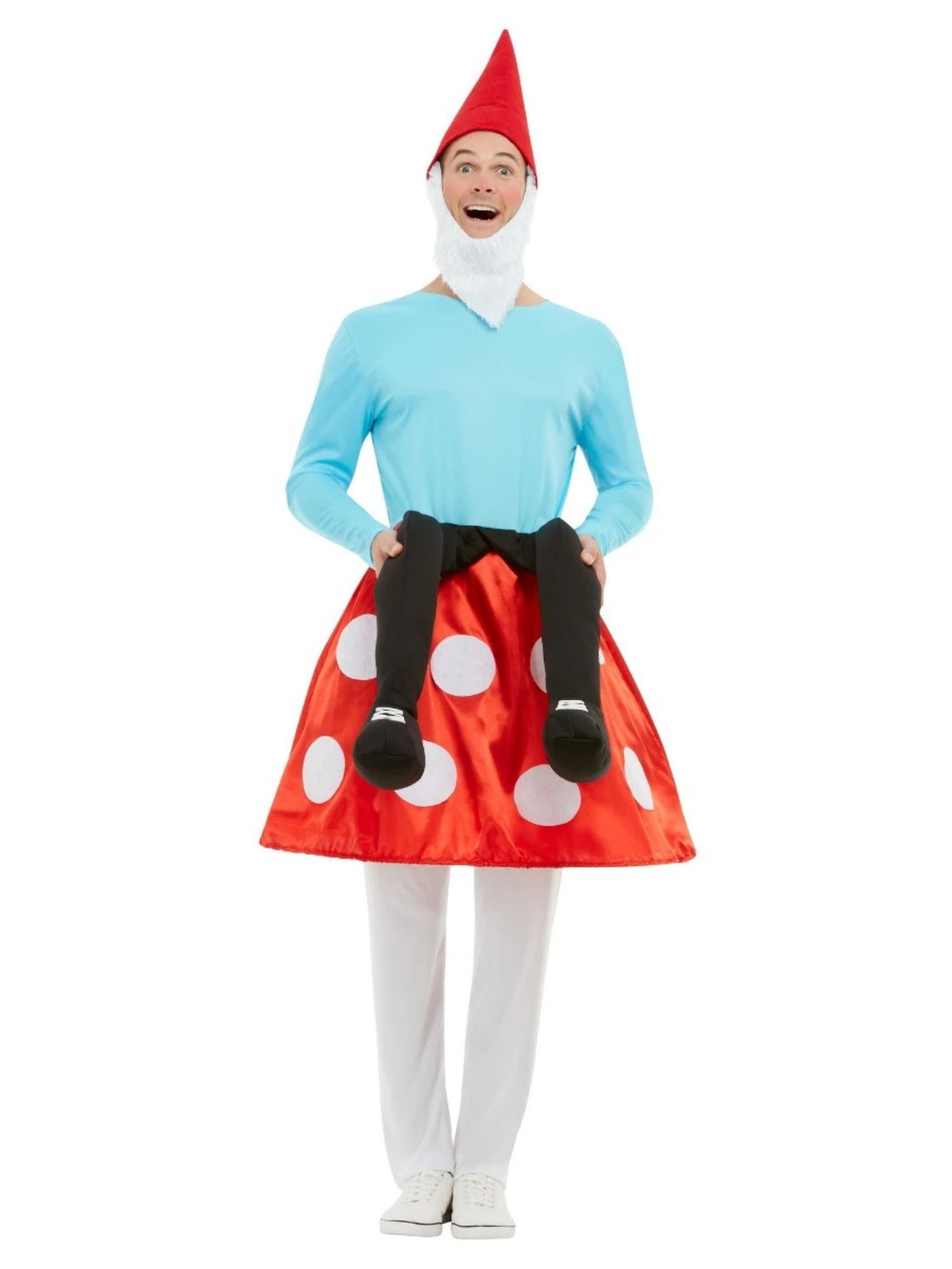 Gnome Toadstool Costume Adult Costume - Large - Walmart.com