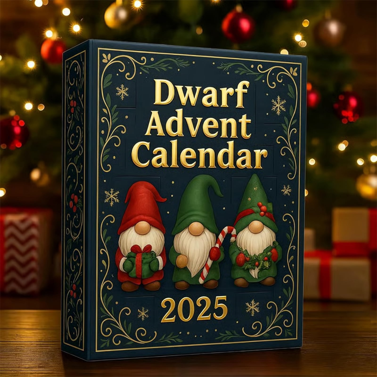 Gnomes Advent Calendars 2025 24 Days Acrylic Dwarfs Ornaments Christmas ...