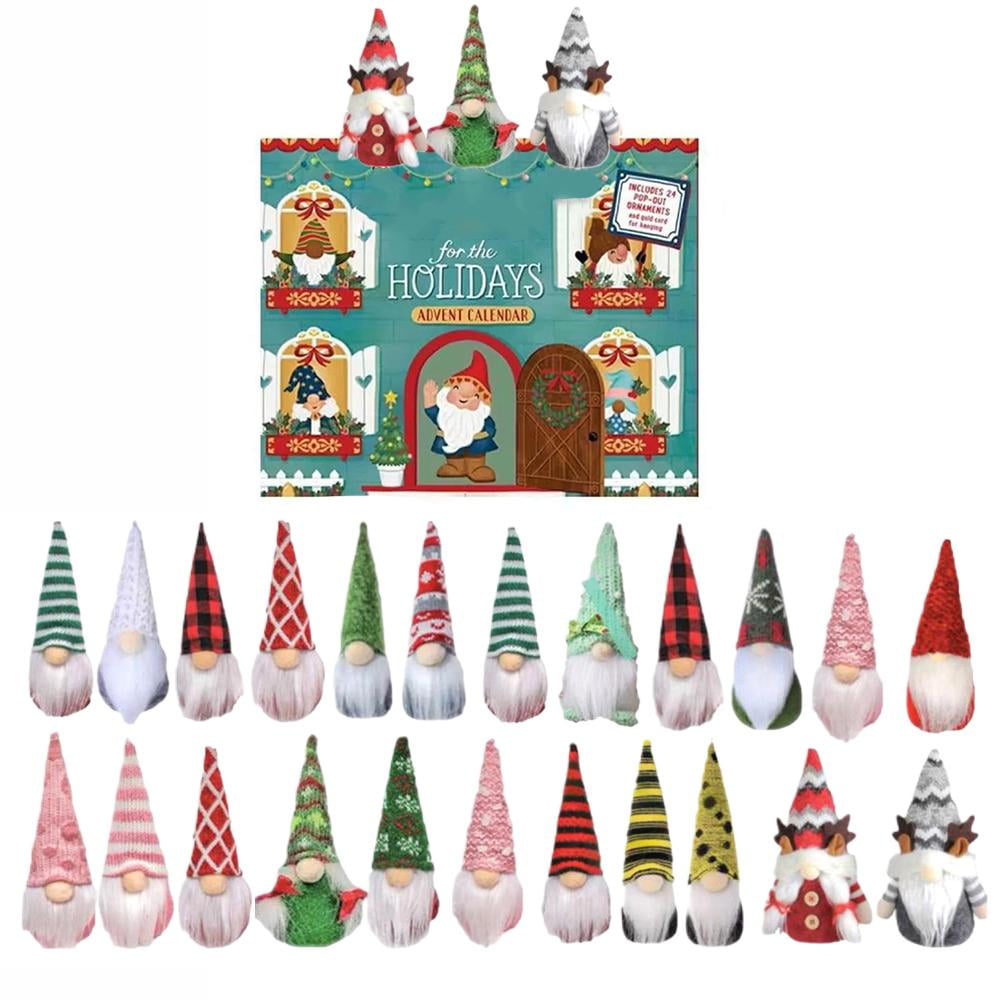 Gnomes Advent Calendars 2025,New Christmas Advent 24 Days Calendars ...